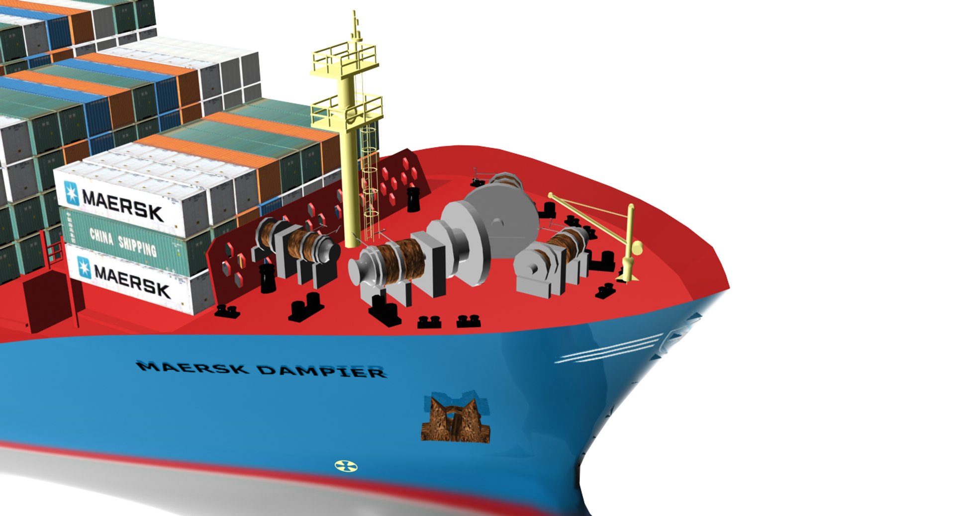 3d Model Maersk Dampier