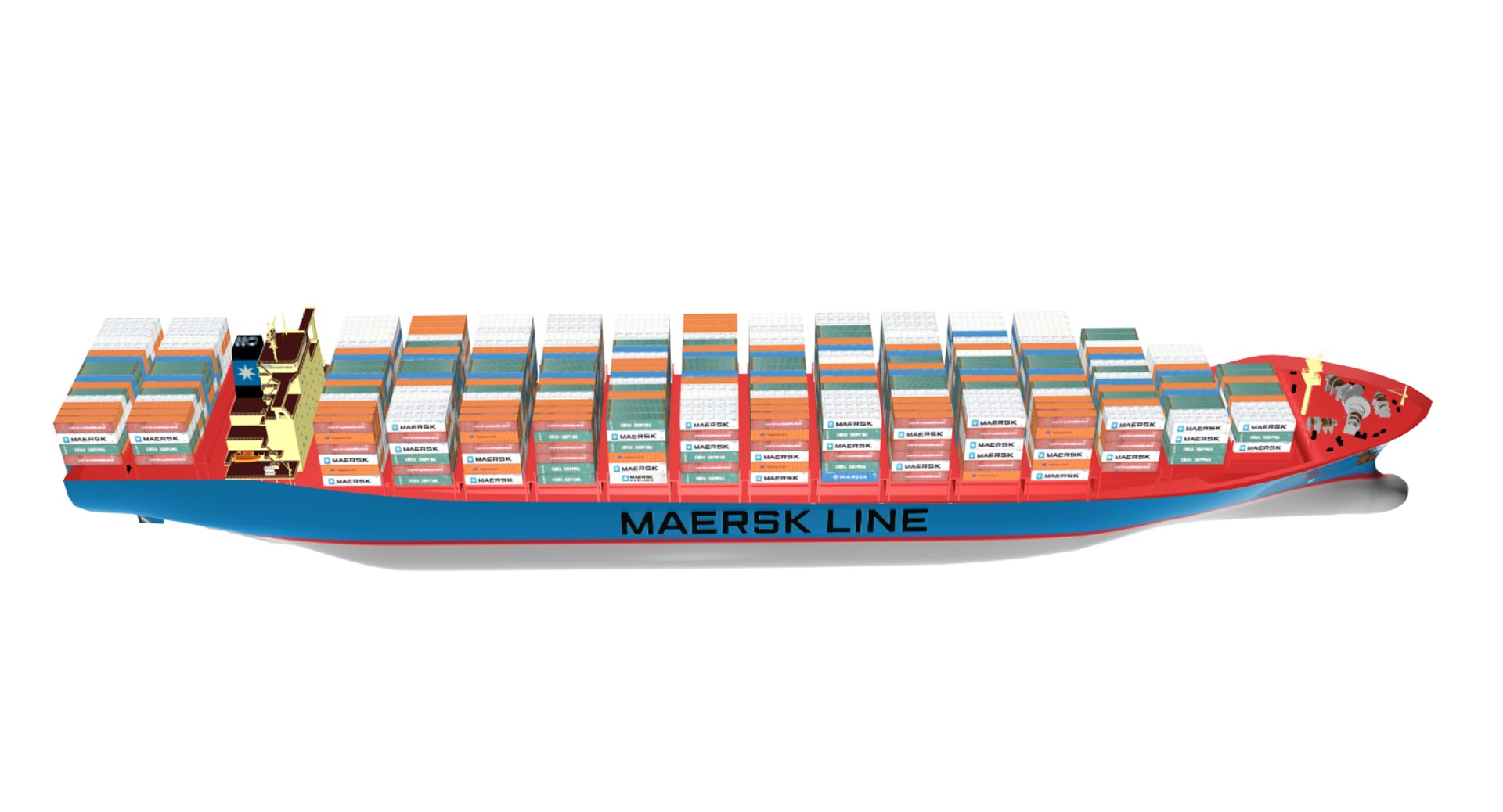 3d Model Maersk Dampier