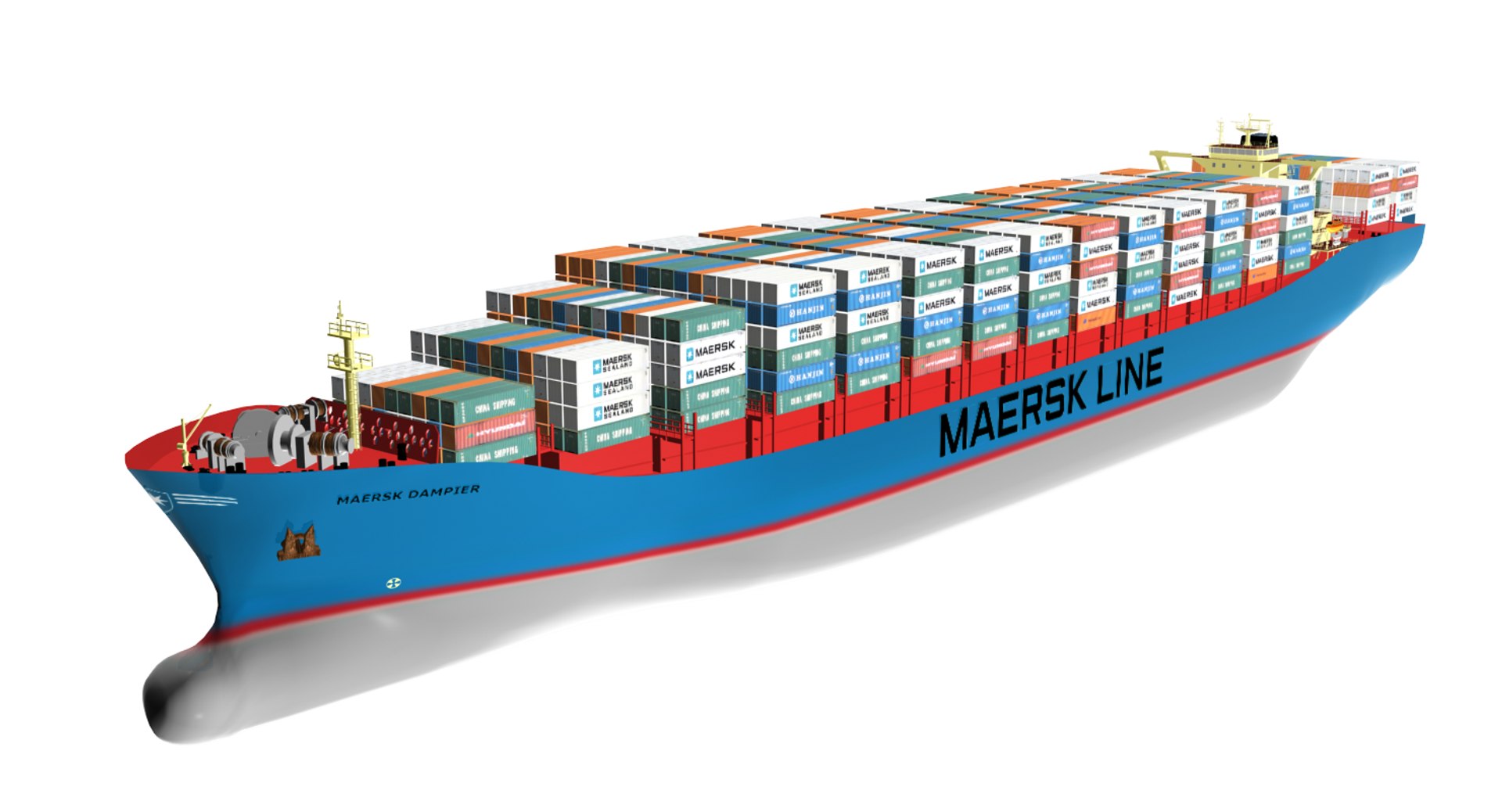 3d Model Maersk Dampier