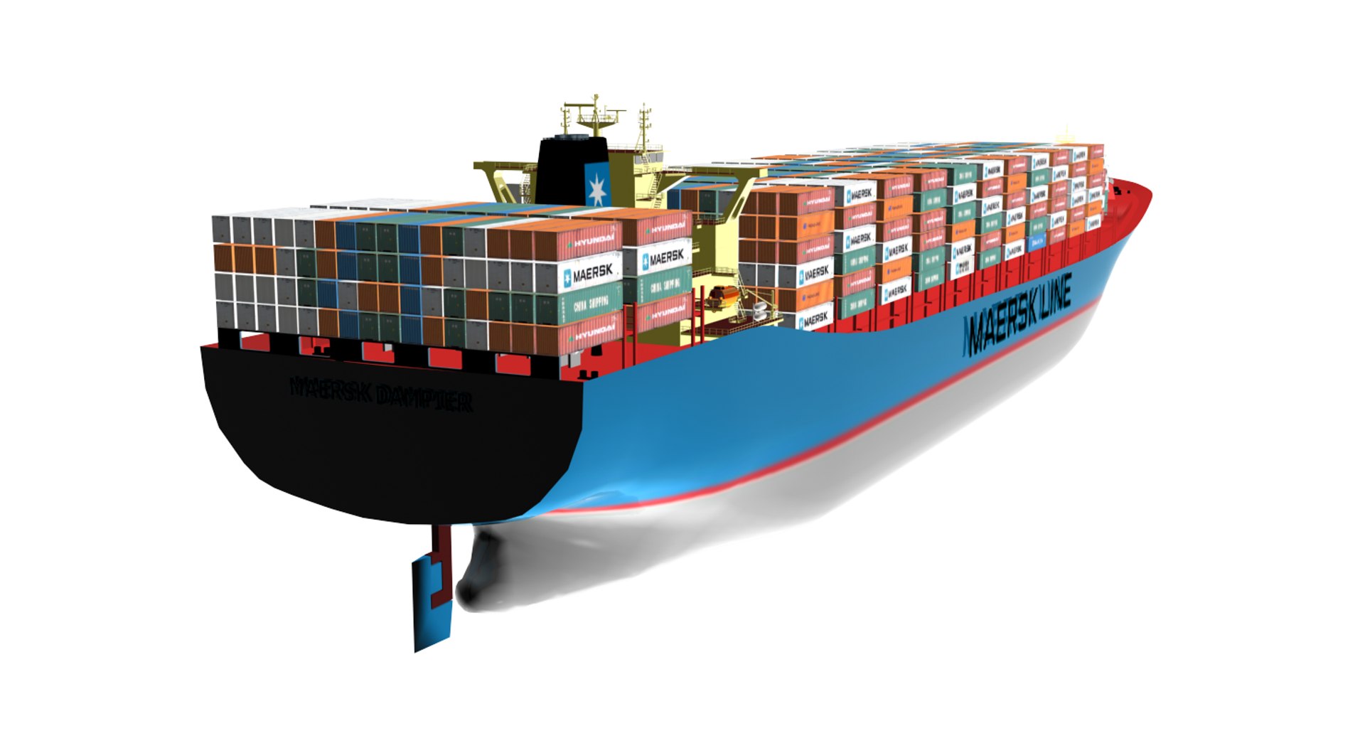 3d Model Maersk Dampier