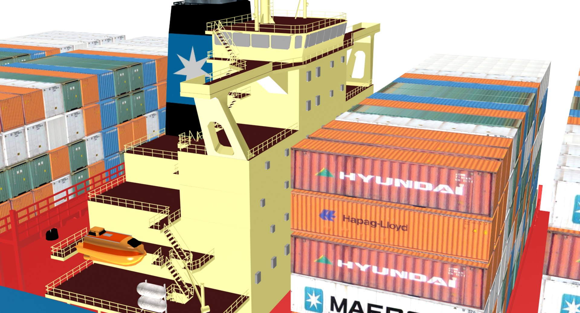 3d Model Maersk Dampier