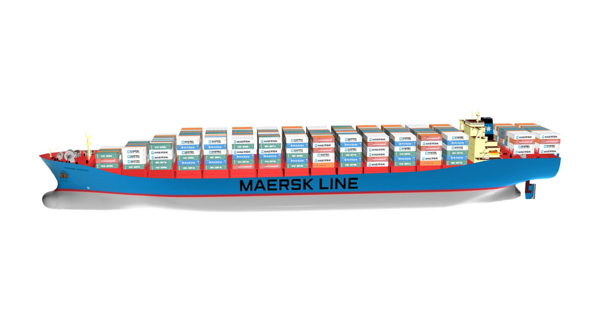3d Model Maersk Dampier