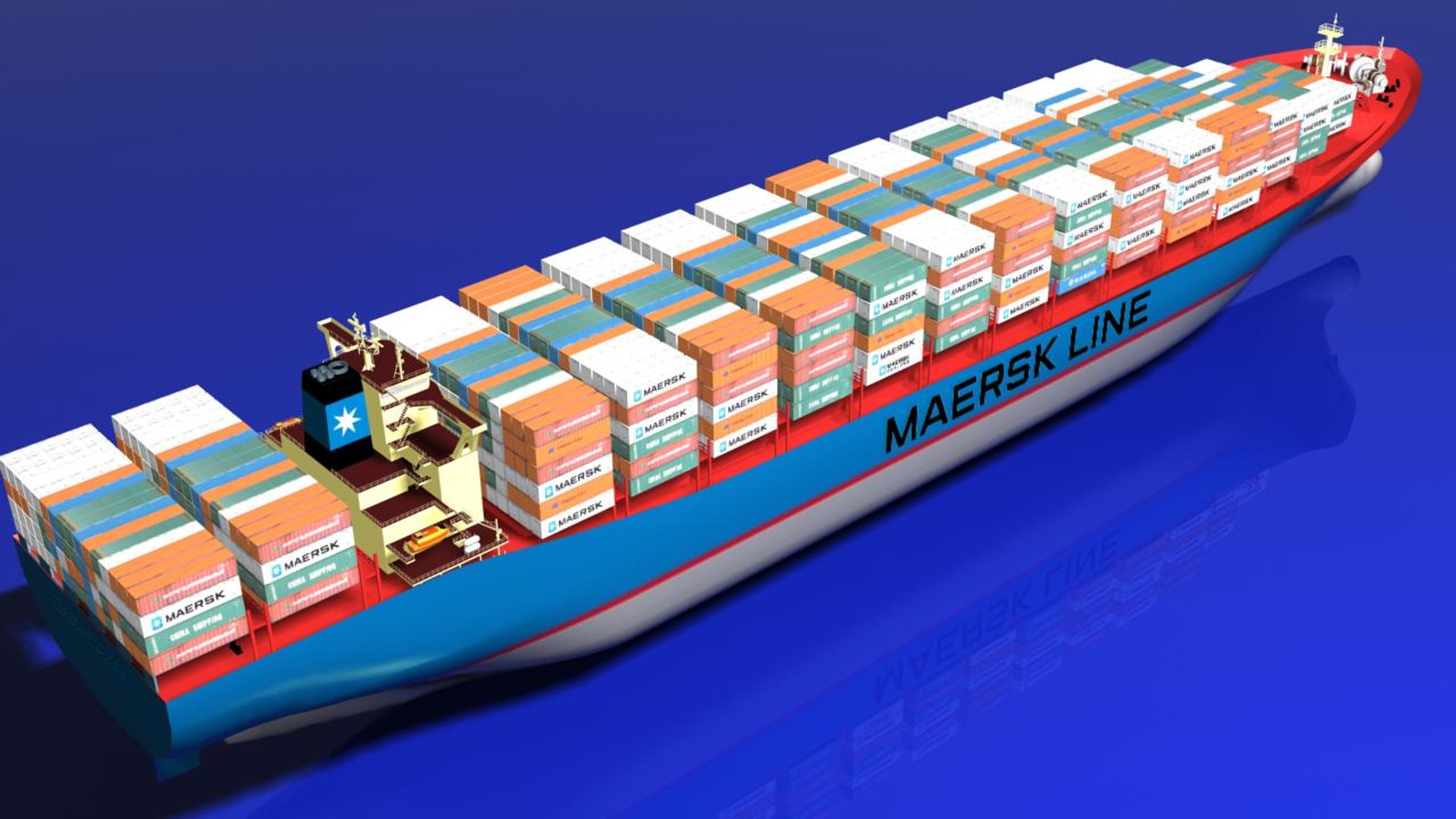 3d Model Maersk Dampier