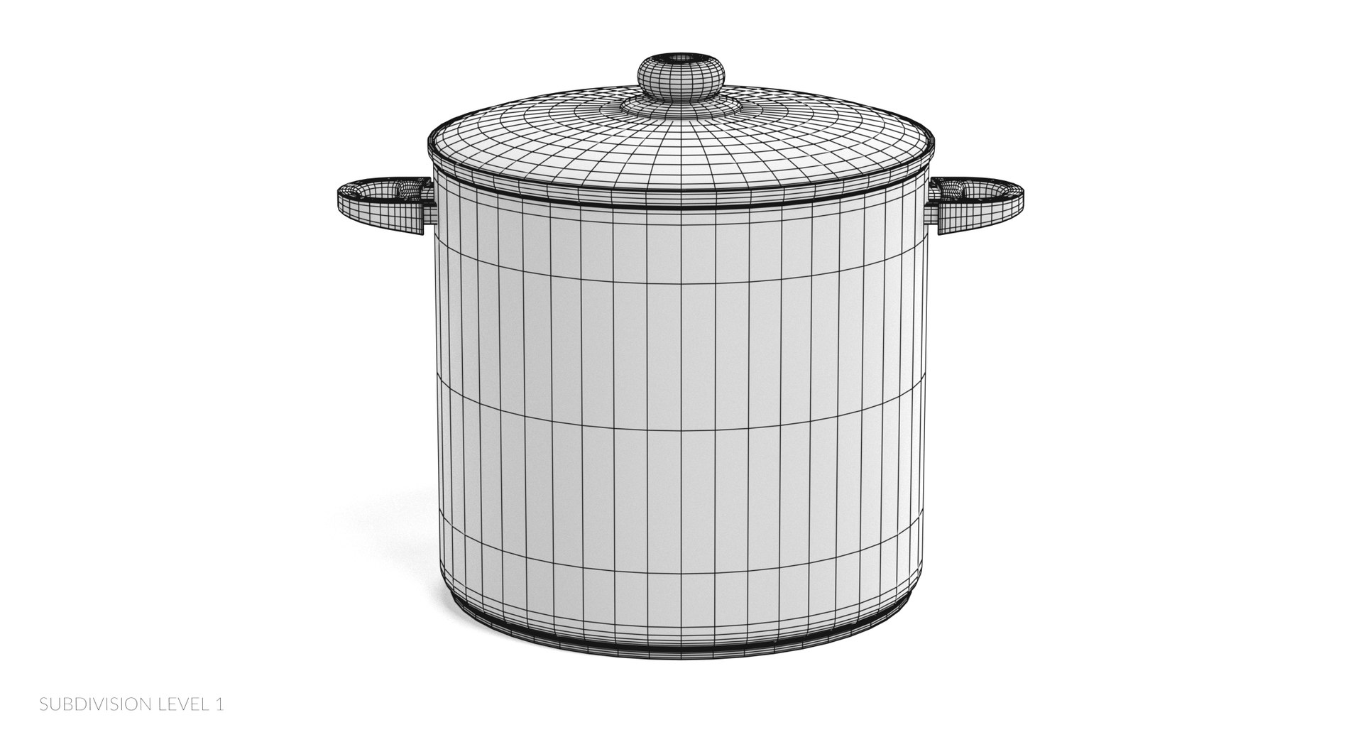 Cooking Pot 3D Model - TurboSquid 1363349