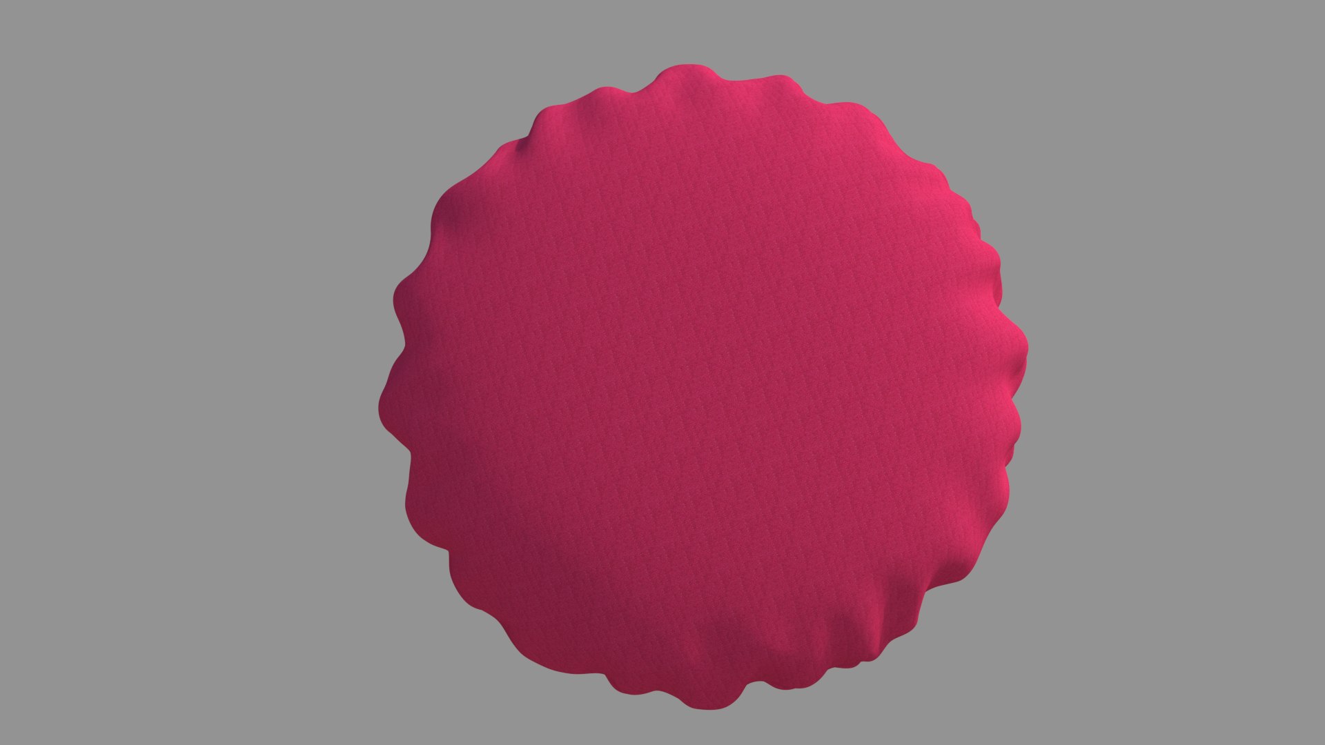 3D Round Cushion Pillow model - TurboSquid 1981762