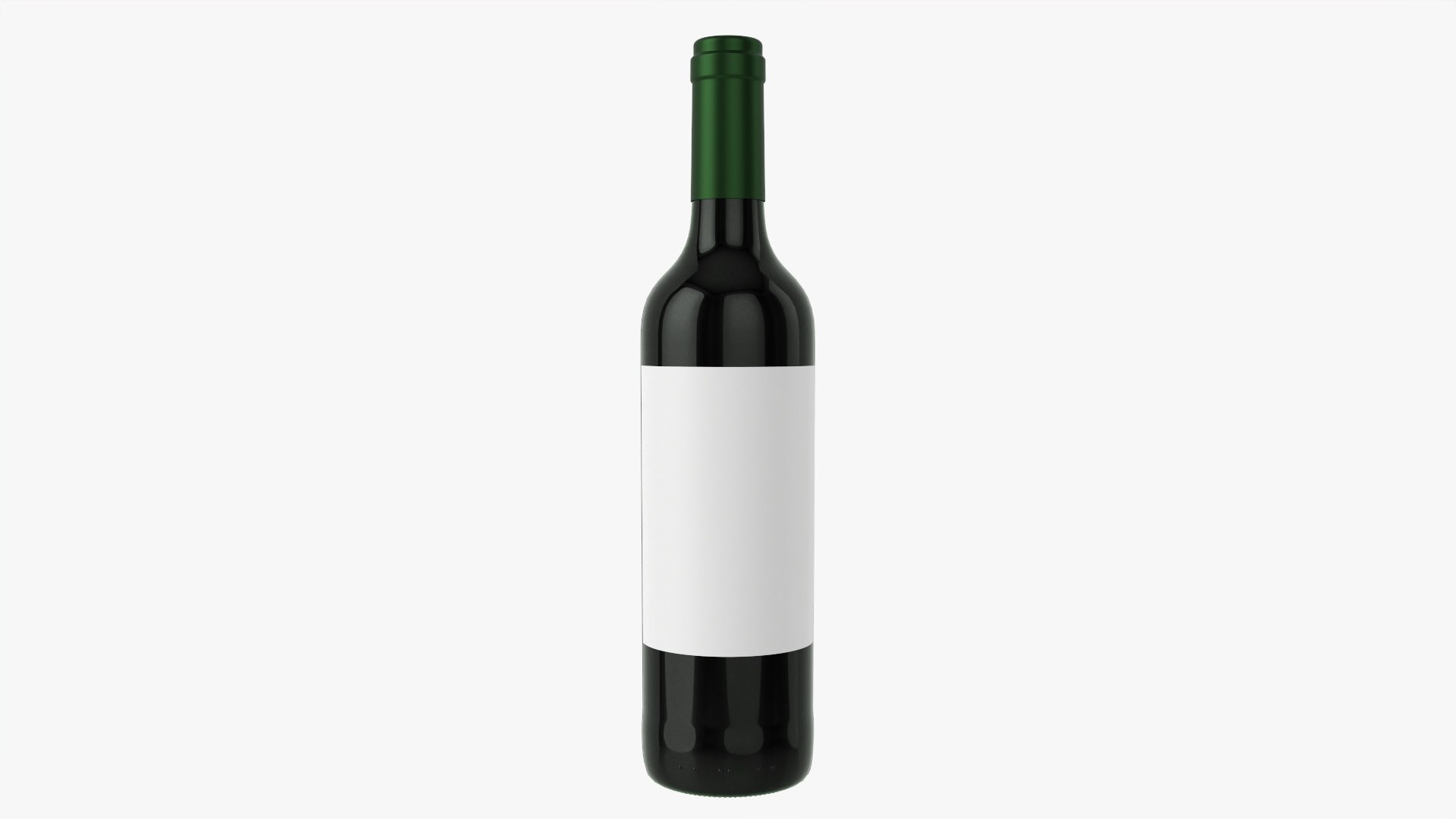Wine bottles for mockup 3D - TurboSquid 1991628