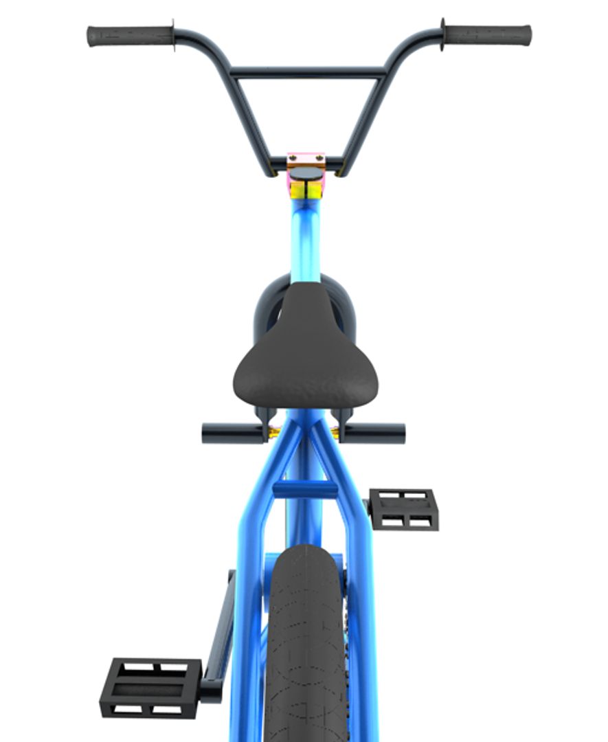 3d model bmx bike