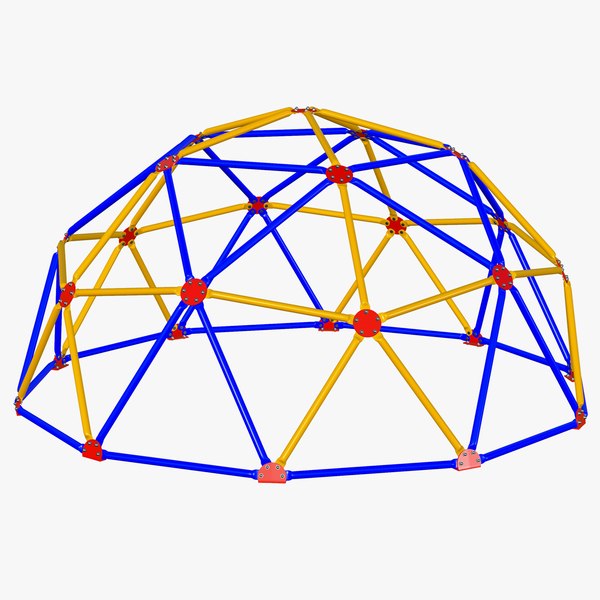 Geodesic Dome V2 Playground Climber 3D model - TurboSquid 1903773
