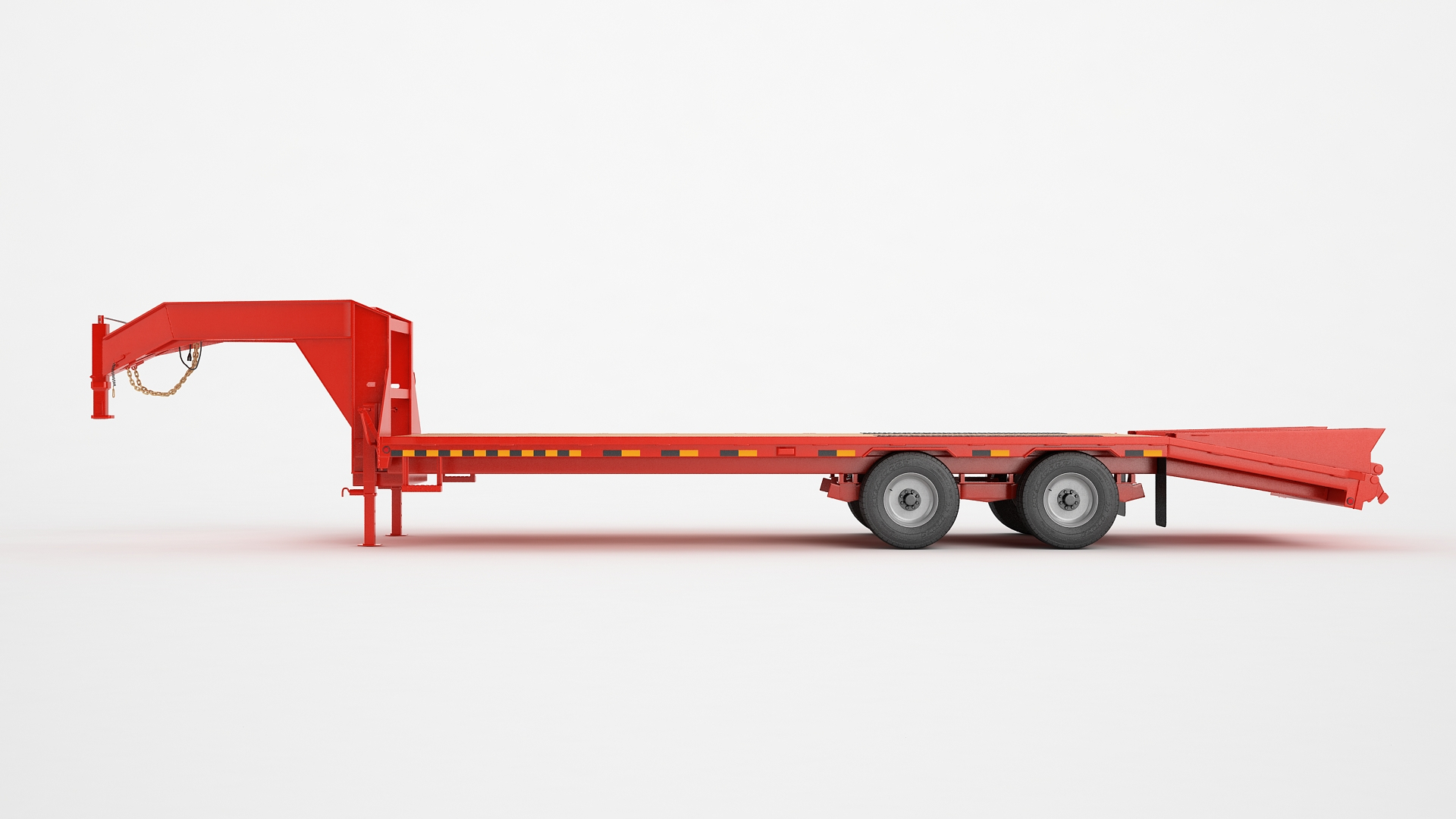 Gooseneck Trailer 3D Model - TurboSquid 1583401