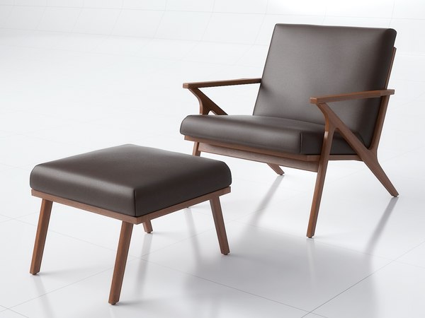 3D model taj leather strap chair - TurboSquid 1512181