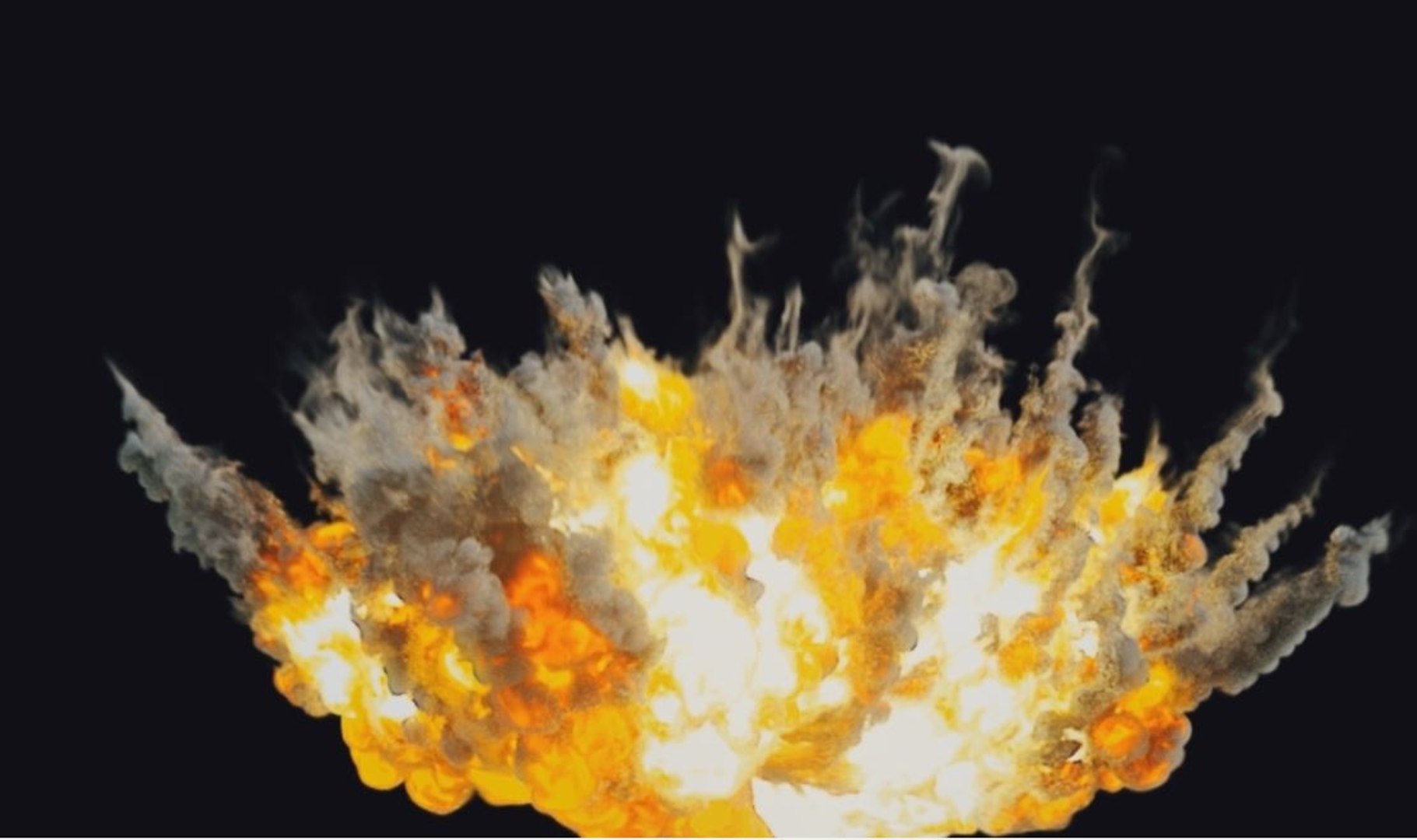 3D Houdini Explosion Megapack Model - TurboSquid 1183884