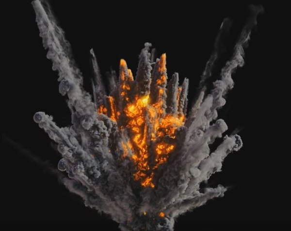 modelo 3d Houdini Explosion Megapack - TurboSquid 1183884