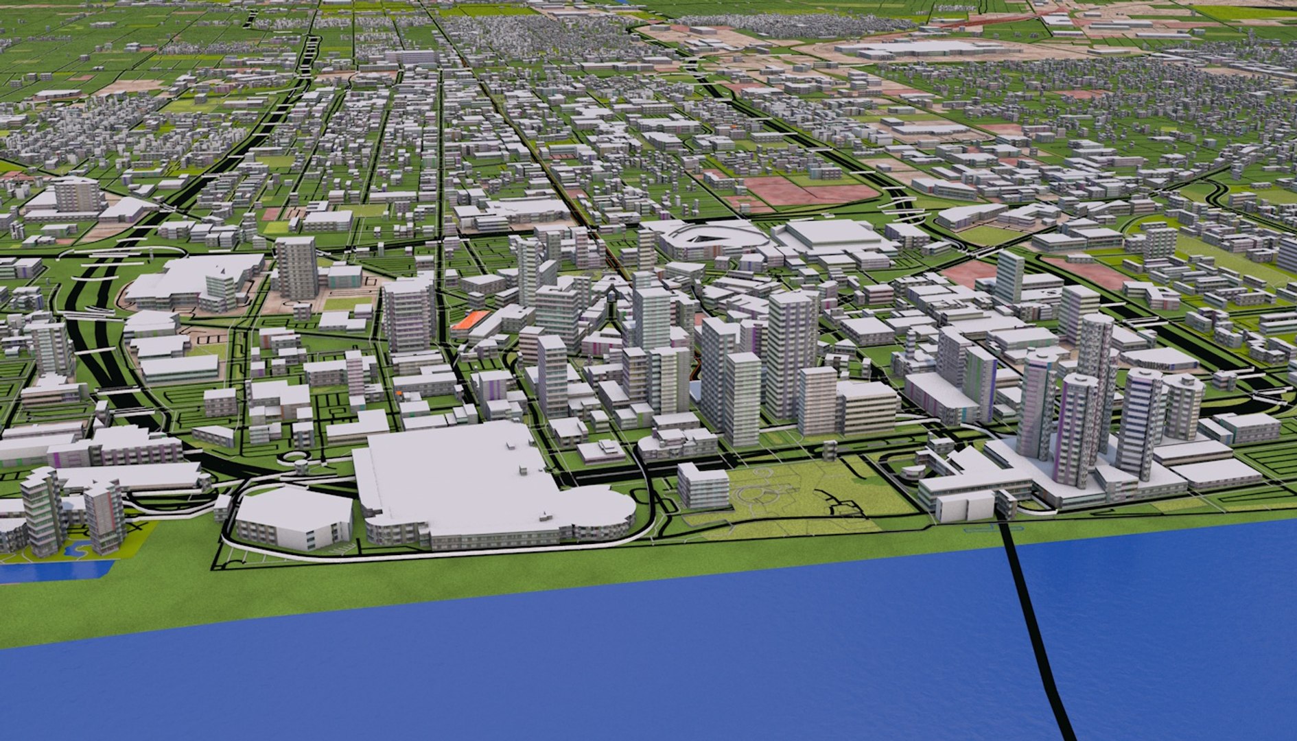 3D denver city - TurboSquid 1593915