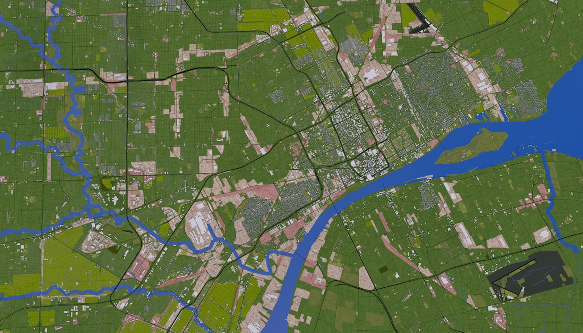 3D denver city - TurboSquid 1593915