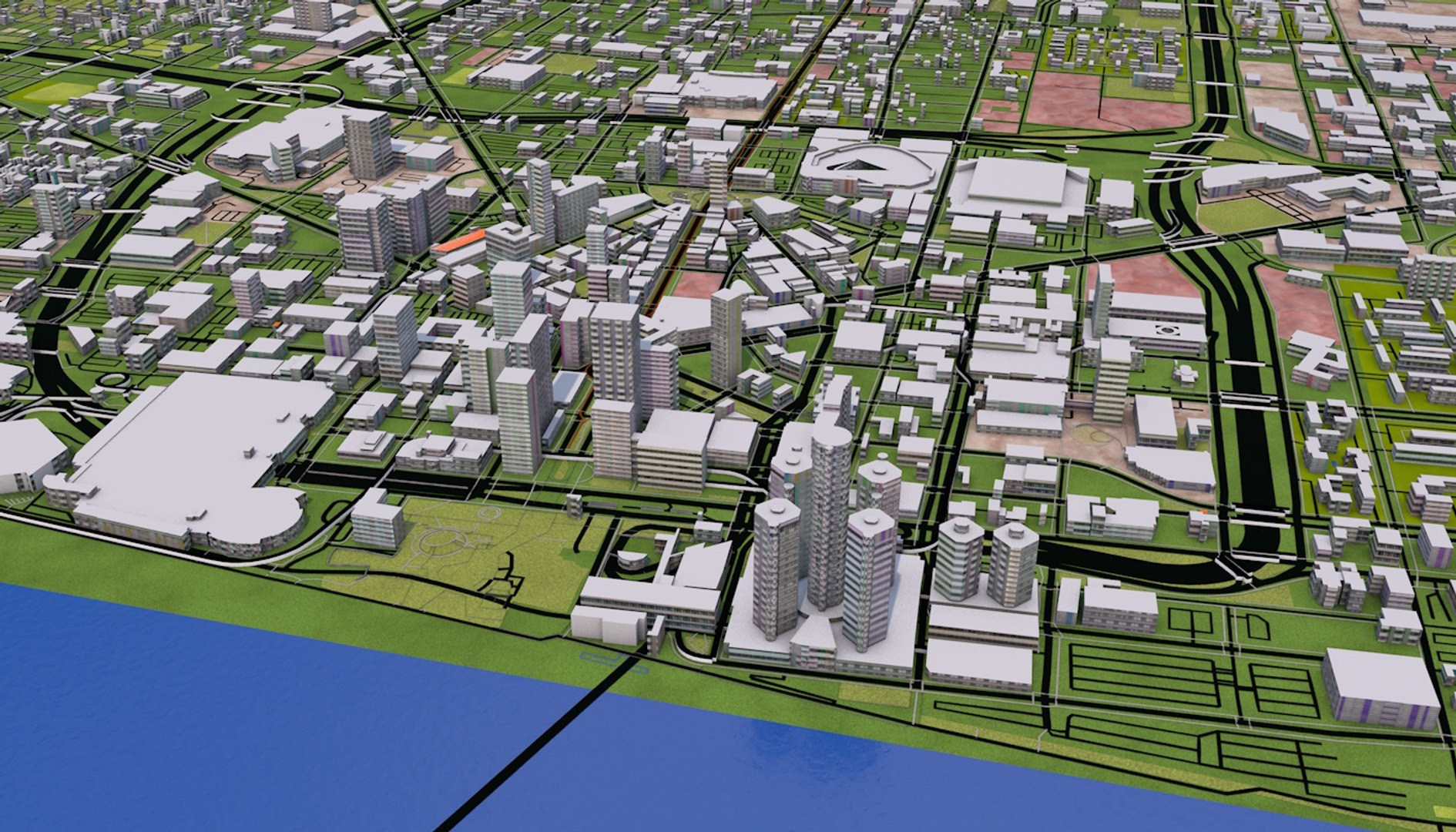 3D denver city - TurboSquid 1593915