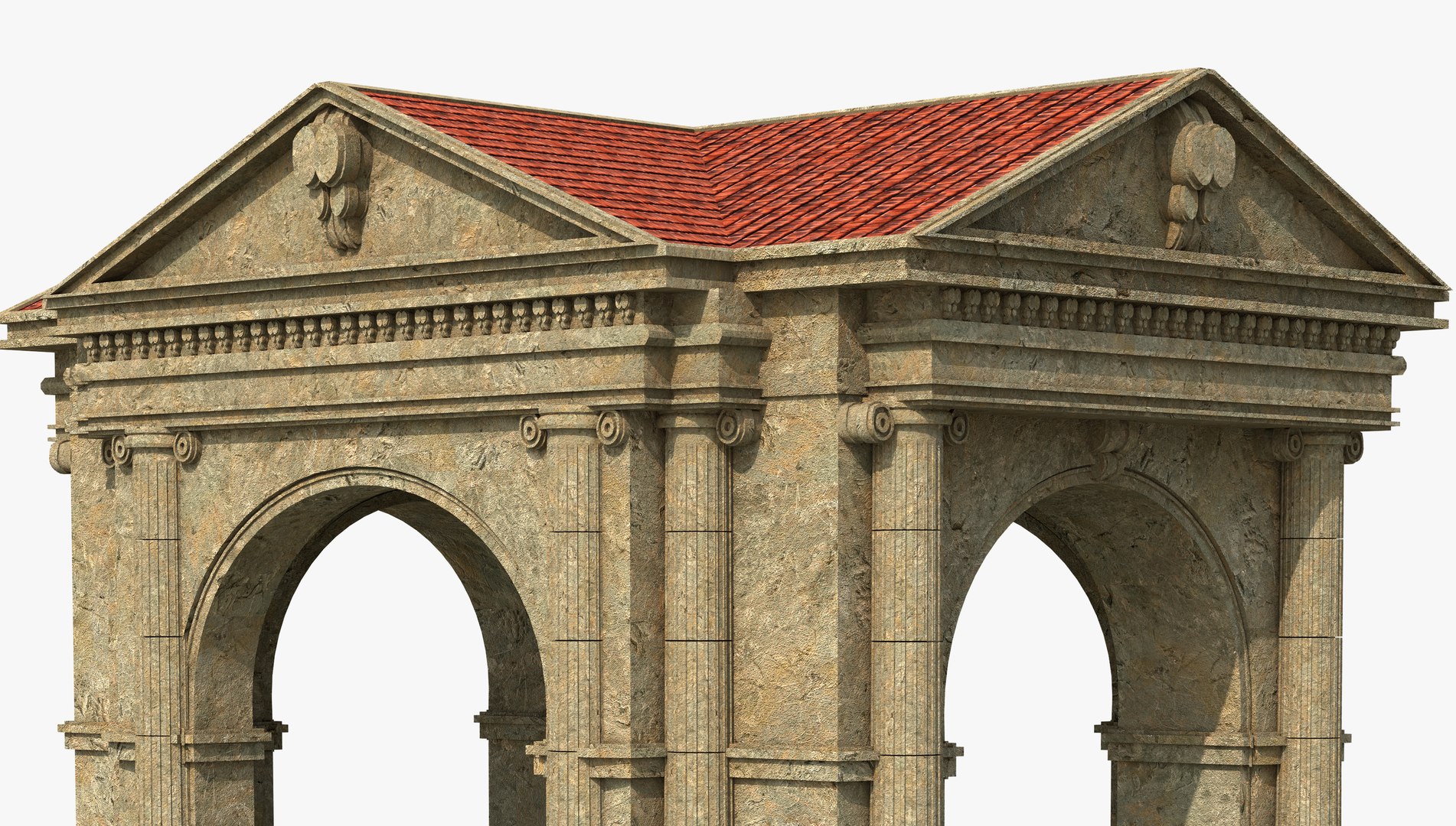 Greek Structure V6 3D Model - TurboSquid 1873966