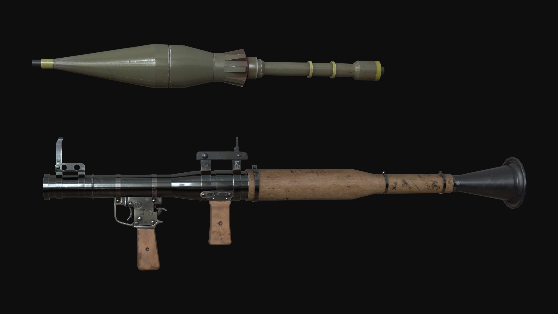 modelo 3d Rocket Launcher - TurboSquid 1985569