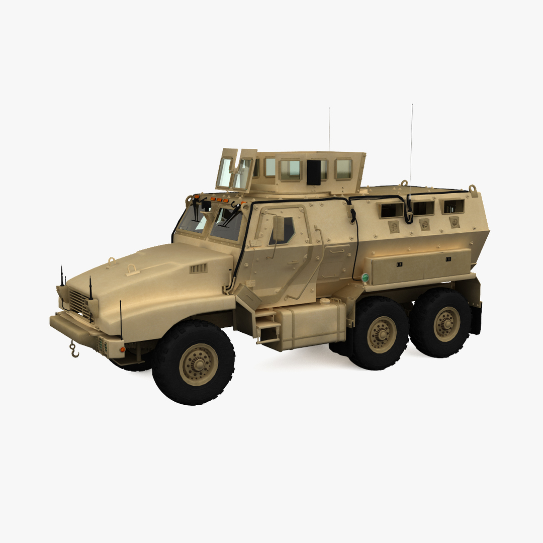 3ds Bae Caiman Armored Vehicle