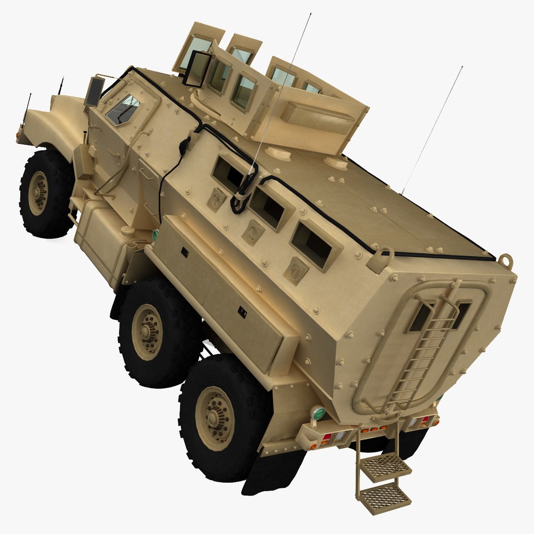 3ds Bae Caiman Armored Vehicle
