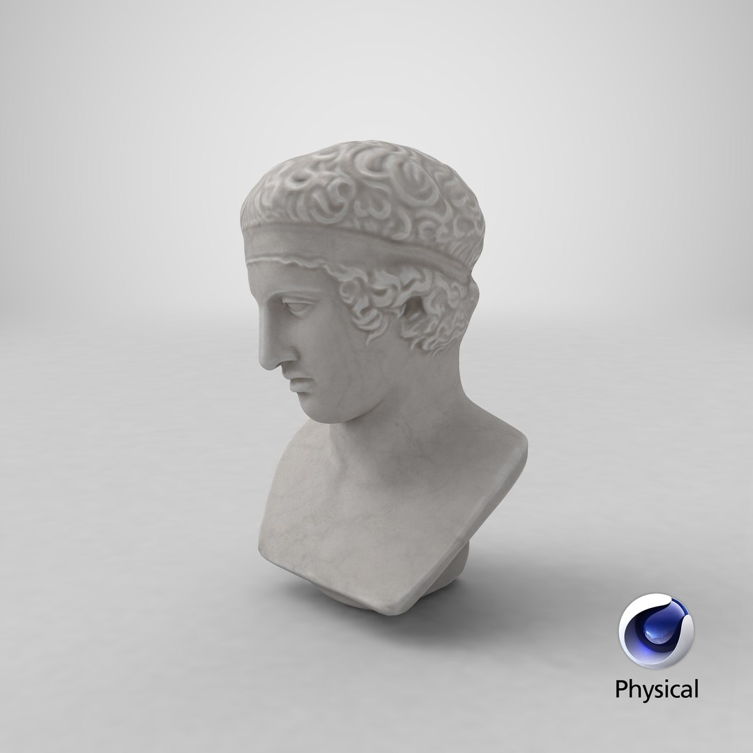 3D diadumenos bust - TurboSquid 1434194