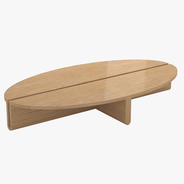 3D avenue road dup oval table model - TurboSquid 1505805