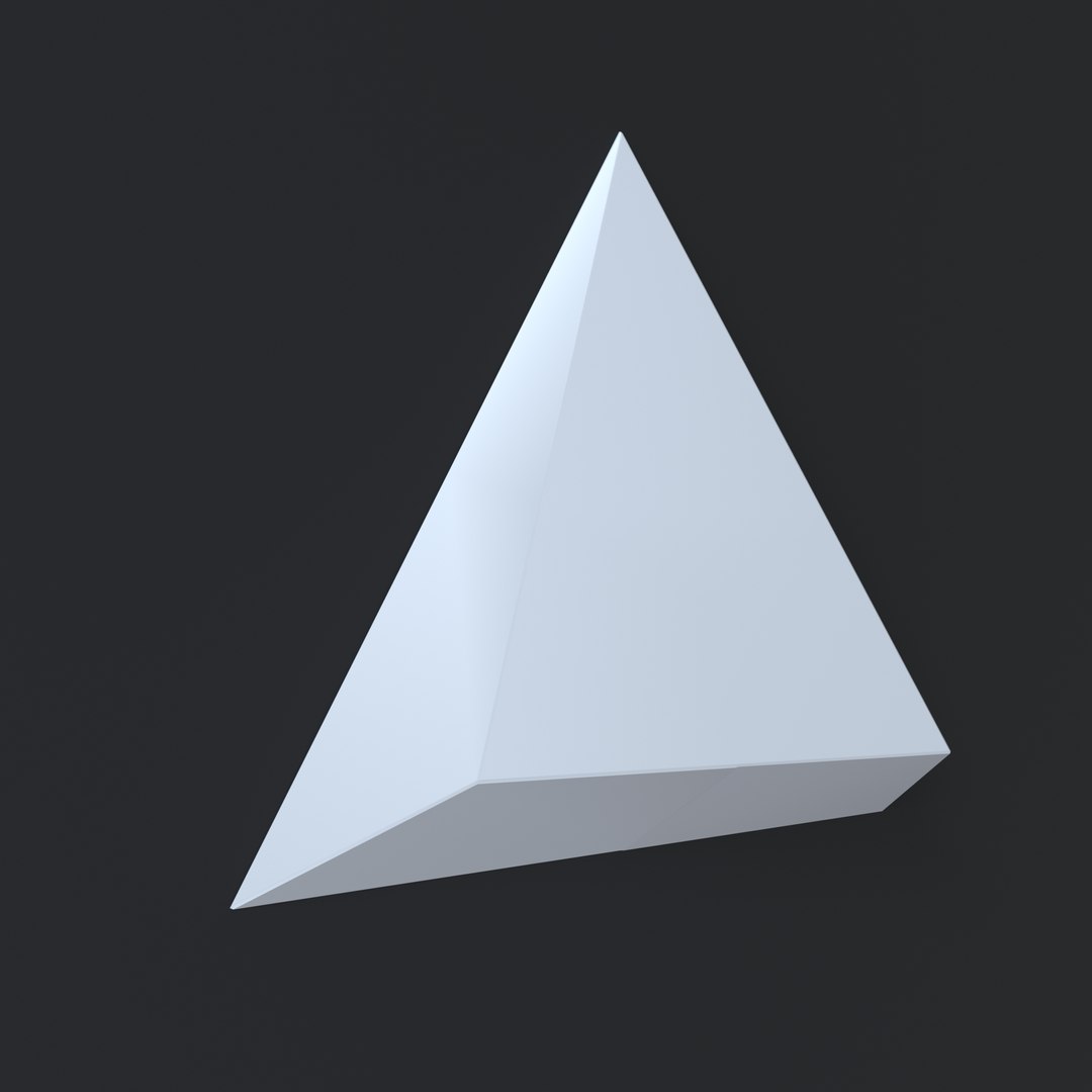 3D Panel Triangle Model - TurboSquid 1268739
