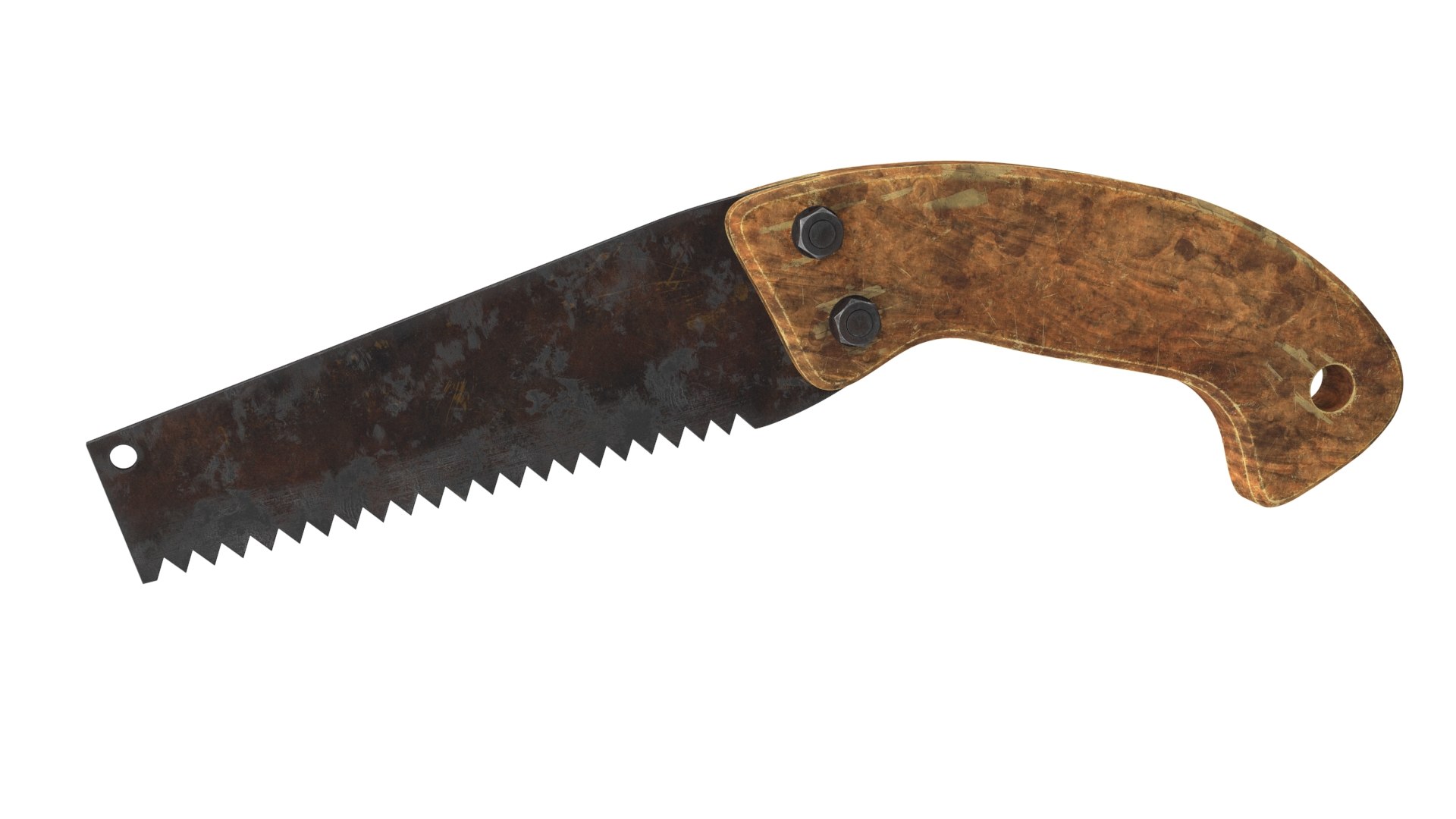 3D Old Saw - TurboSquid 2373234