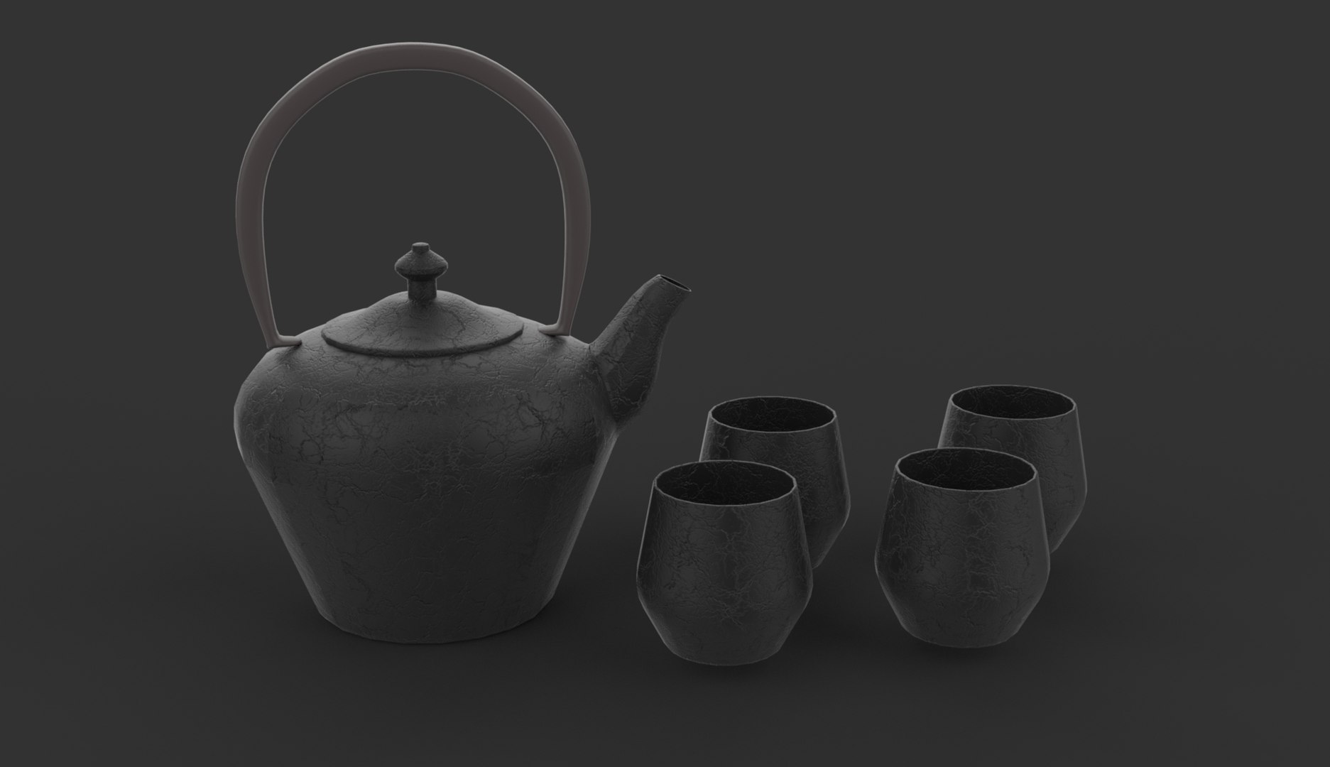 3D Kettle Pot Tea 3D Model - TurboSquid 2342801
