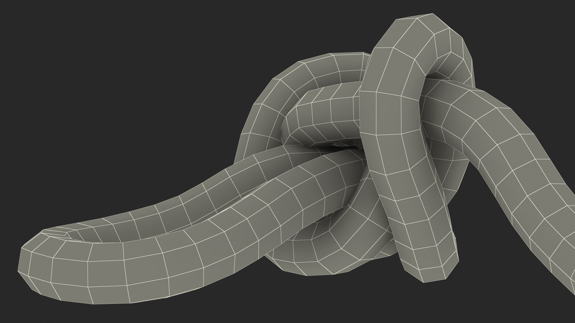 Alpine Butterfly Loop Rope 3D - TurboSquid 1650026