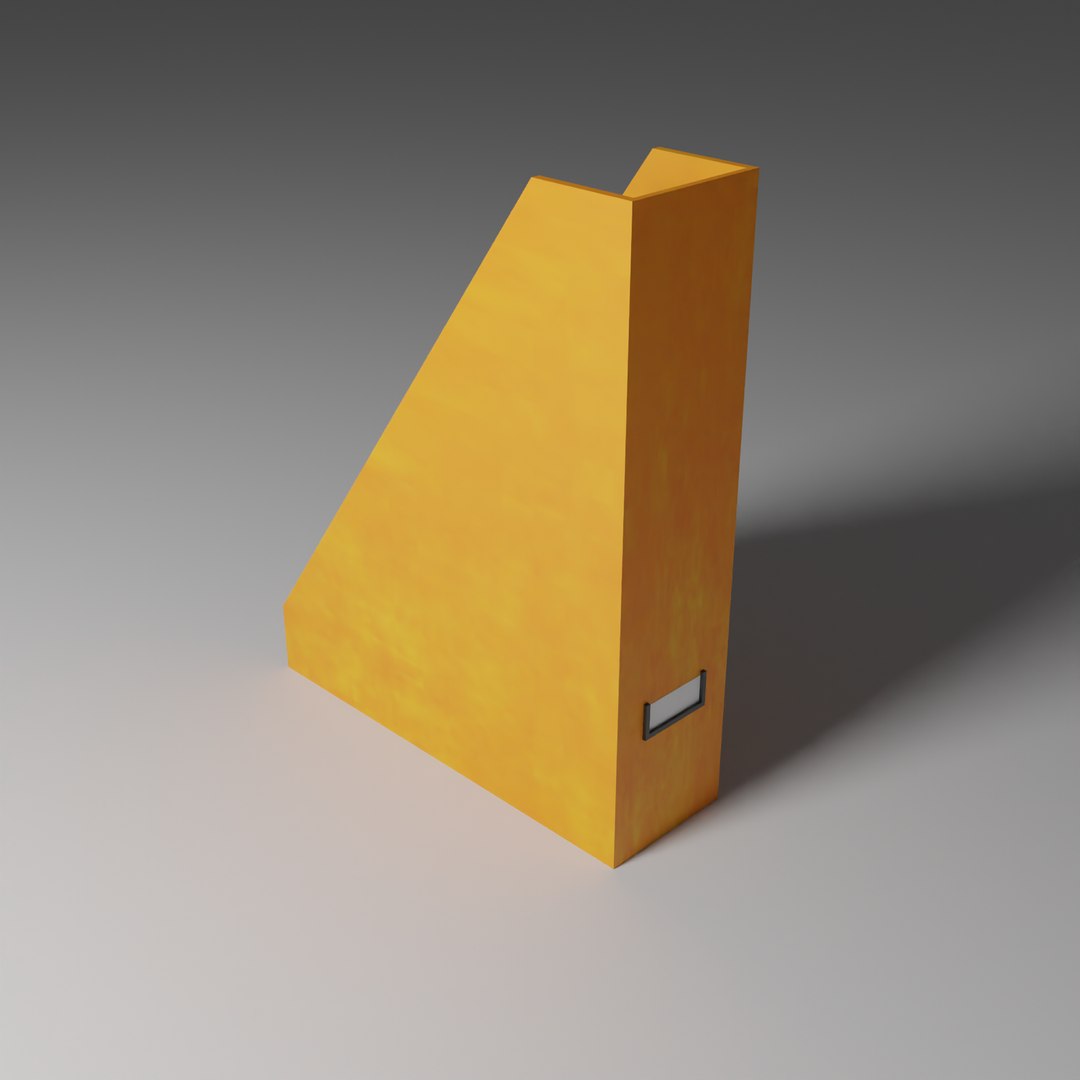 Box File Holder 3D Model - TurboSquid 2080591