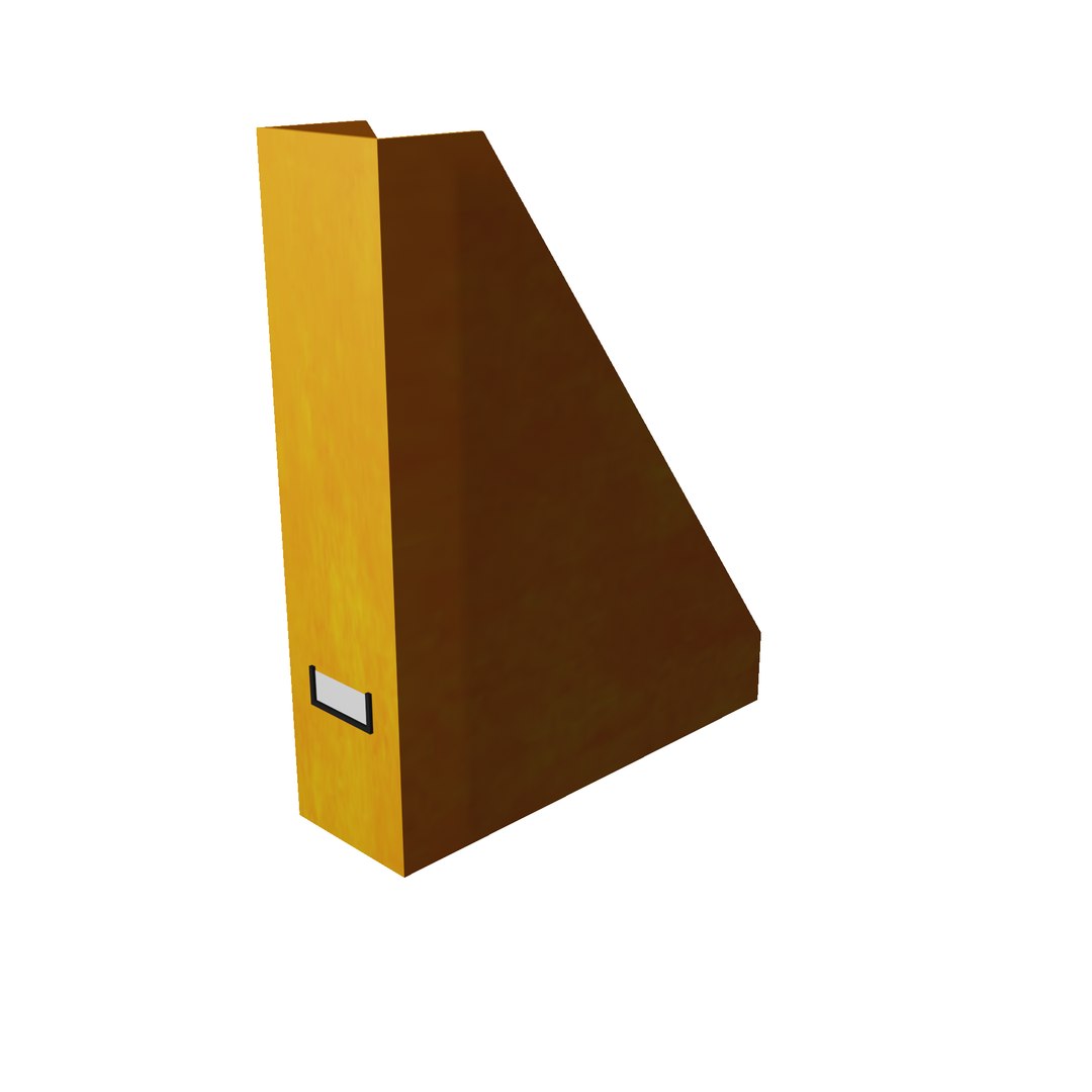 Box File Holder 3D Model - TurboSquid 2080591