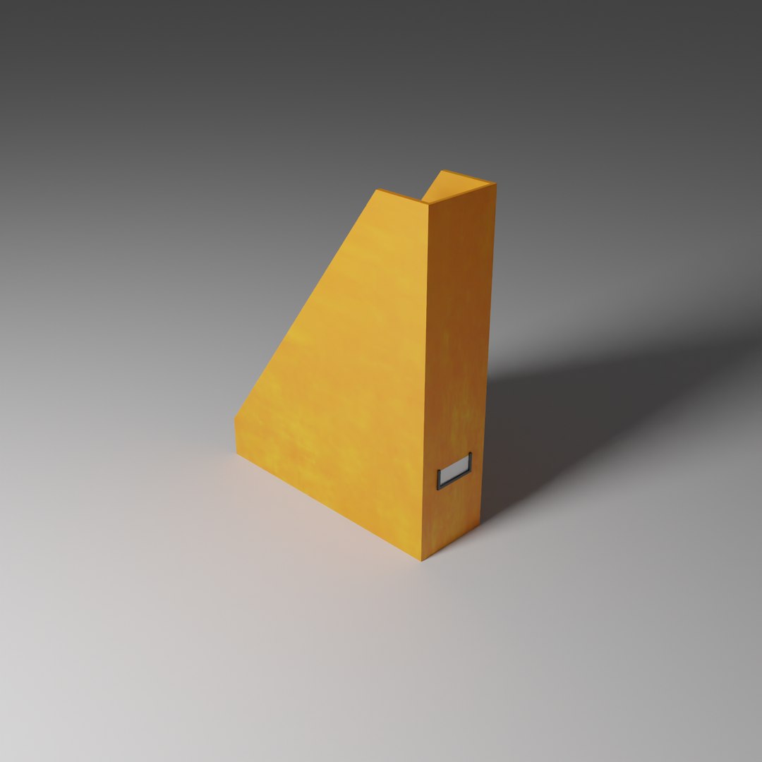 Box File Holder 3D Model - TurboSquid 2080591