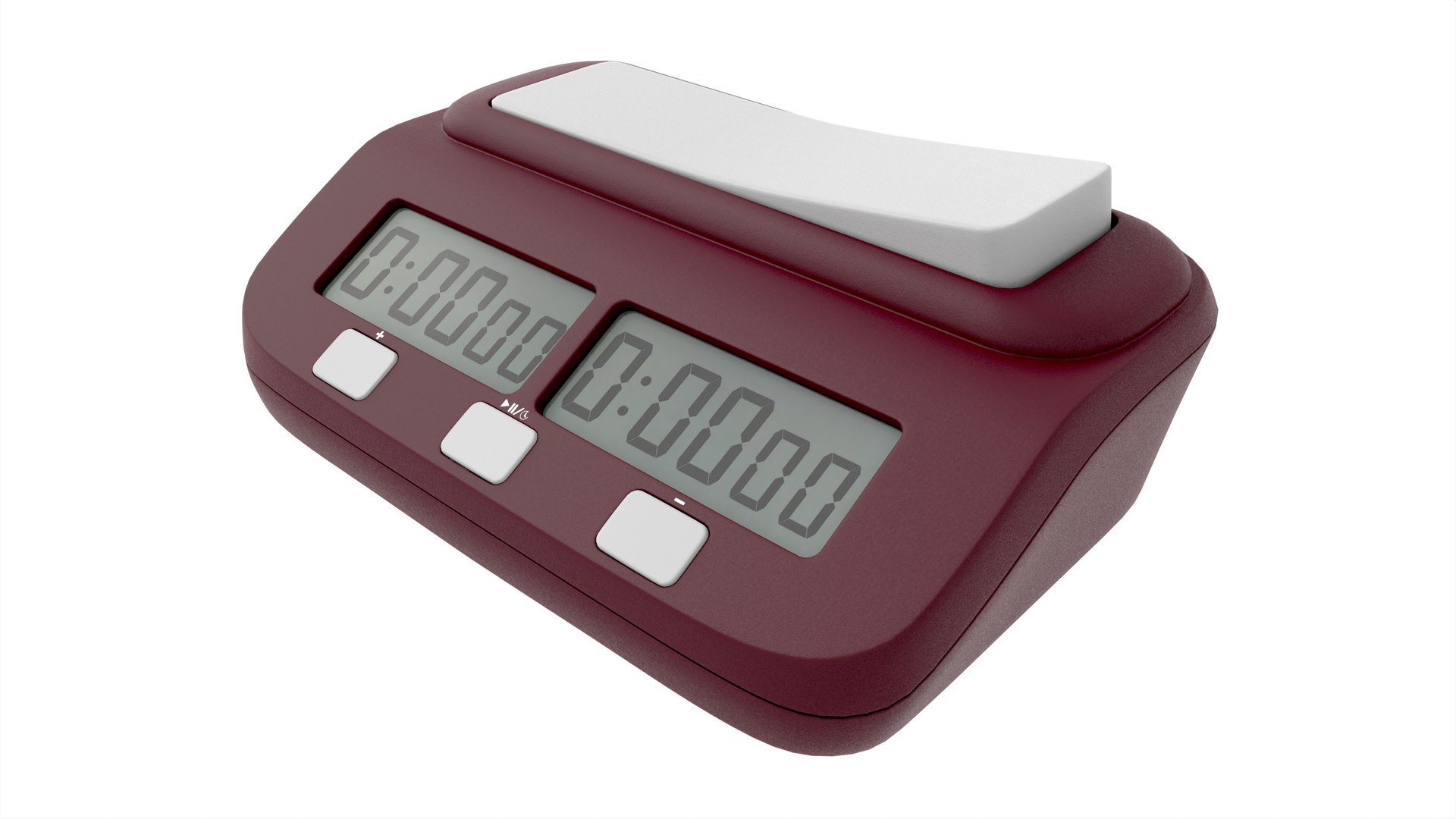 Chess Digital Game Clock Timer 3D - TurboSquid 2154142