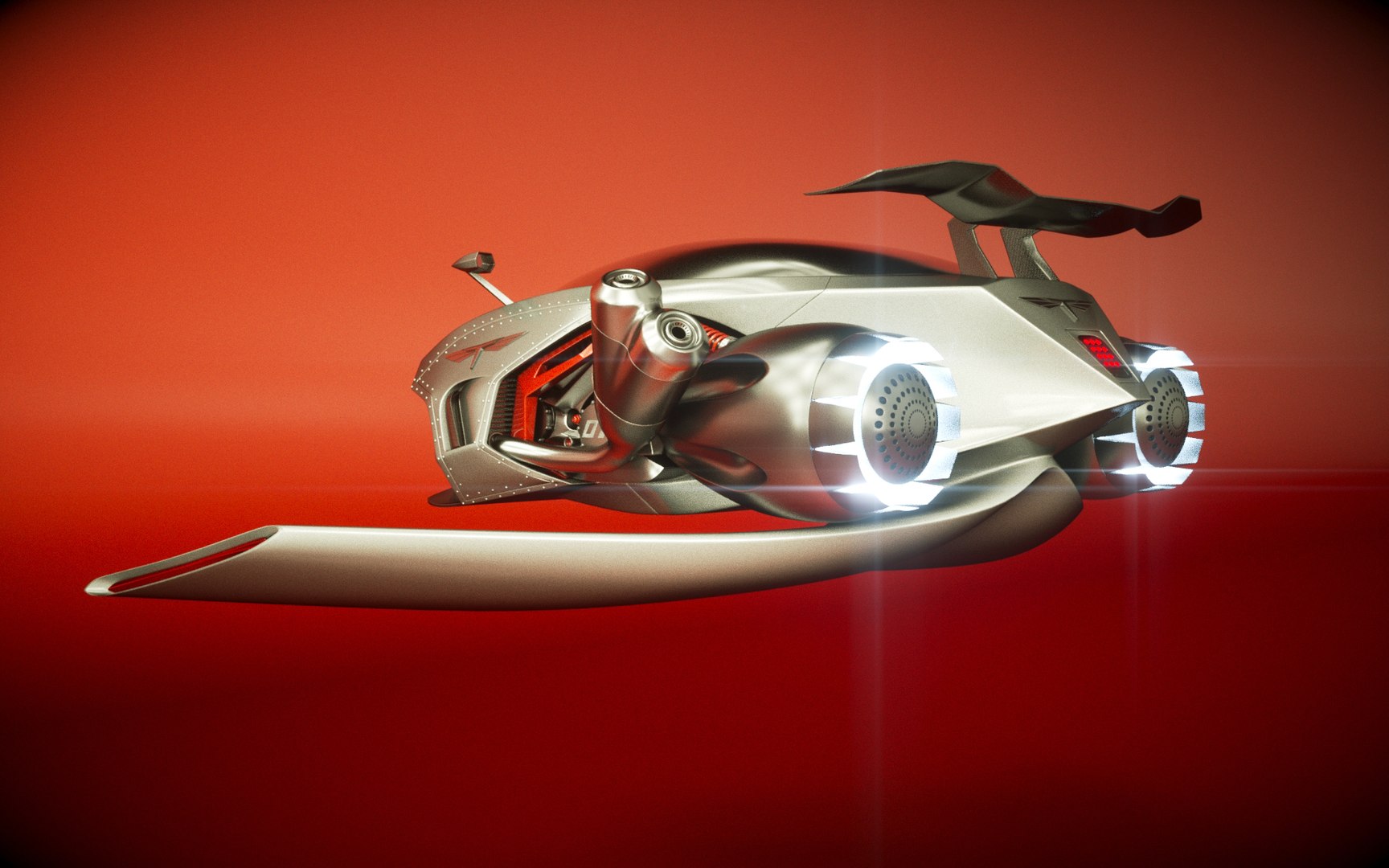 3d Car Jet