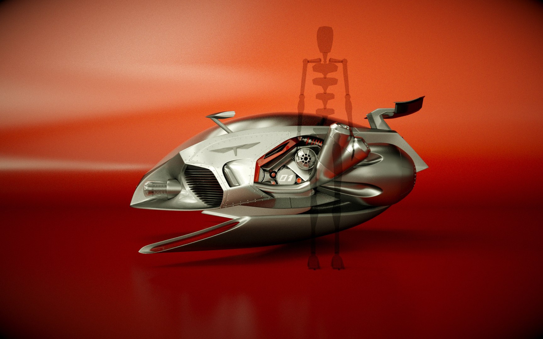 3d Car Jet