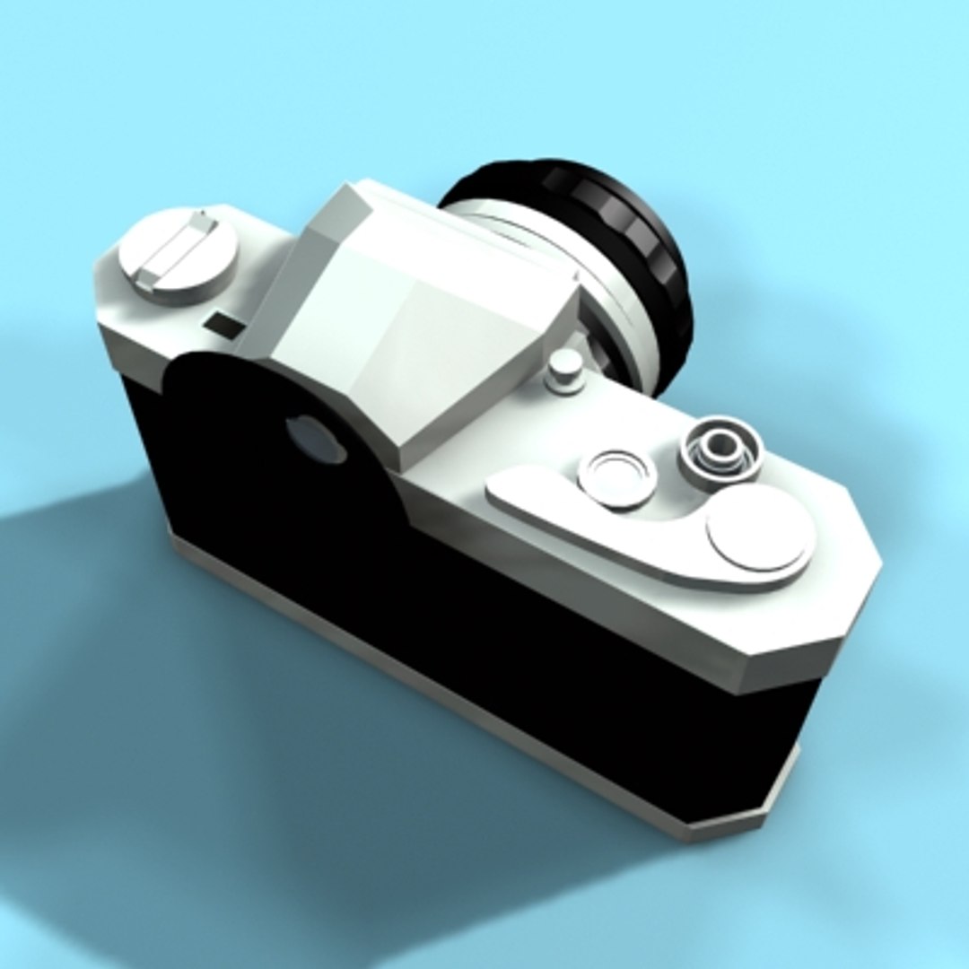 Camera Nikkormat 3d Model