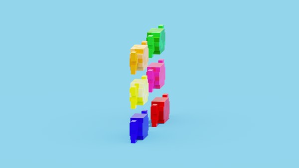 3D Candy Voxel - TurboSquid 1971732