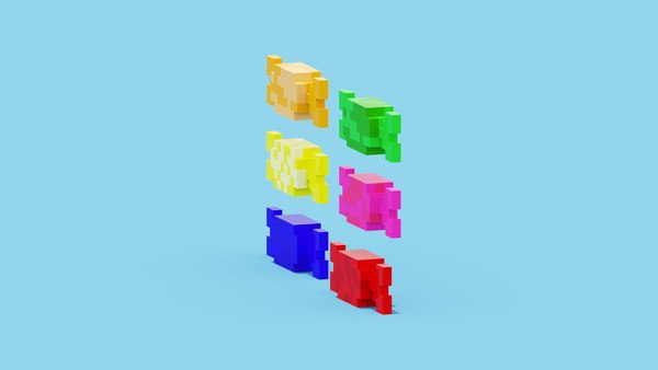 3D Candy Voxel - TurboSquid 1971732
