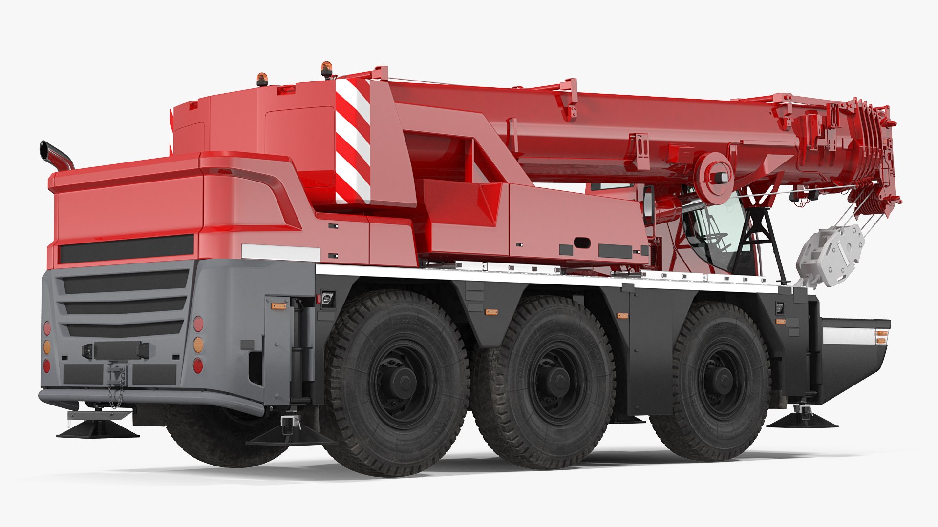 Compact mobile cranes rigged model - TurboSquid 1592178