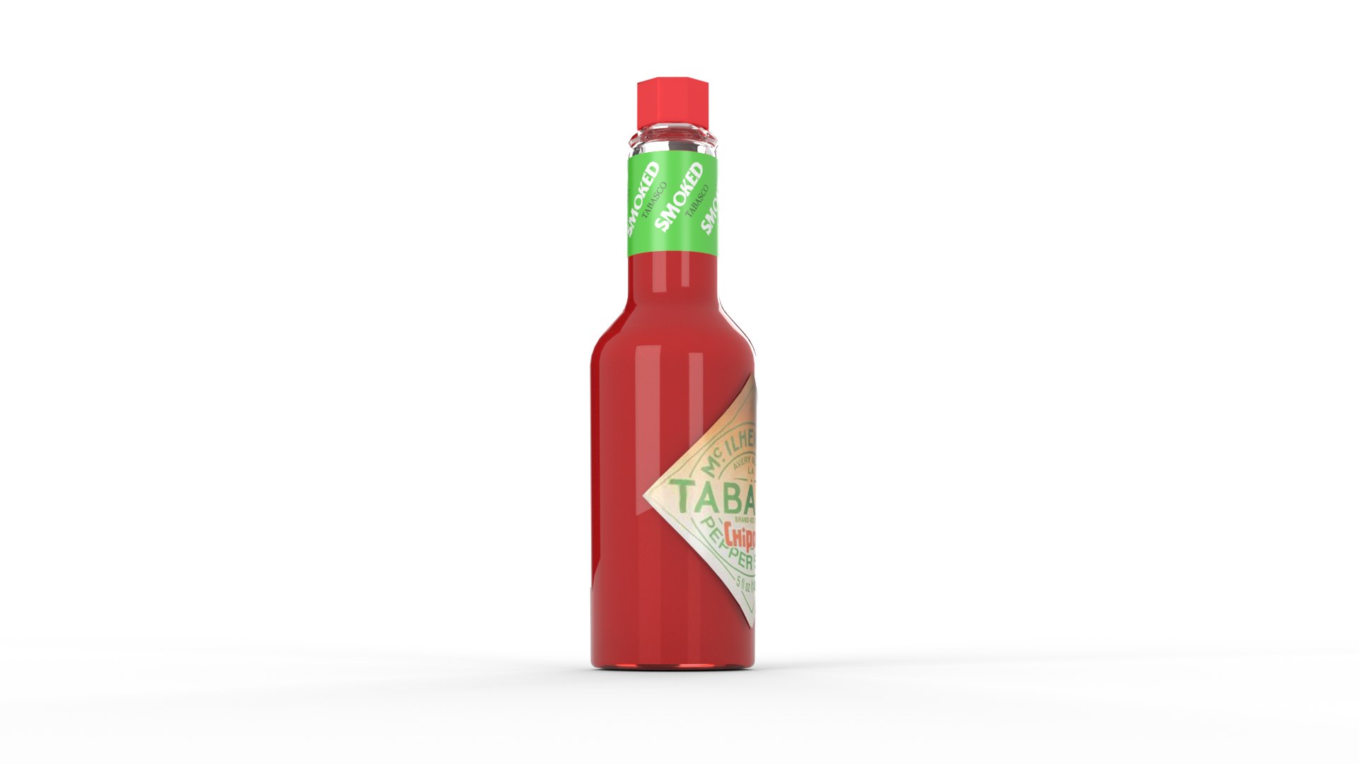 Tabasco Chipotle Model - TurboSquid 1891279