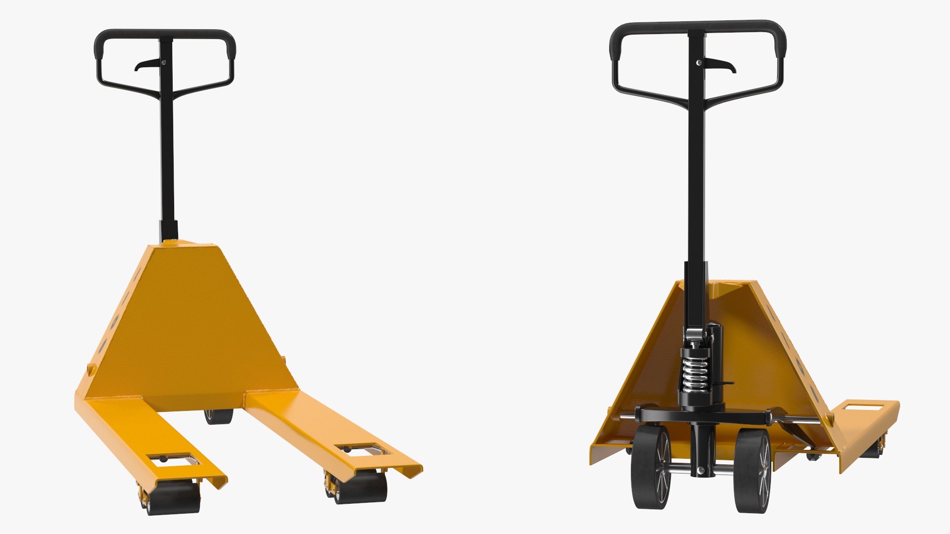 3D Industrial Standard Duty Pallet Jack Rigged - TurboSquid 2140997