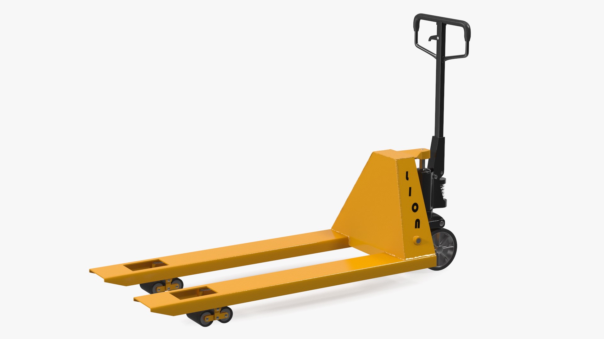 3D Industrial Standard Duty Pallet Jack Rigged - TurboSquid 2140997