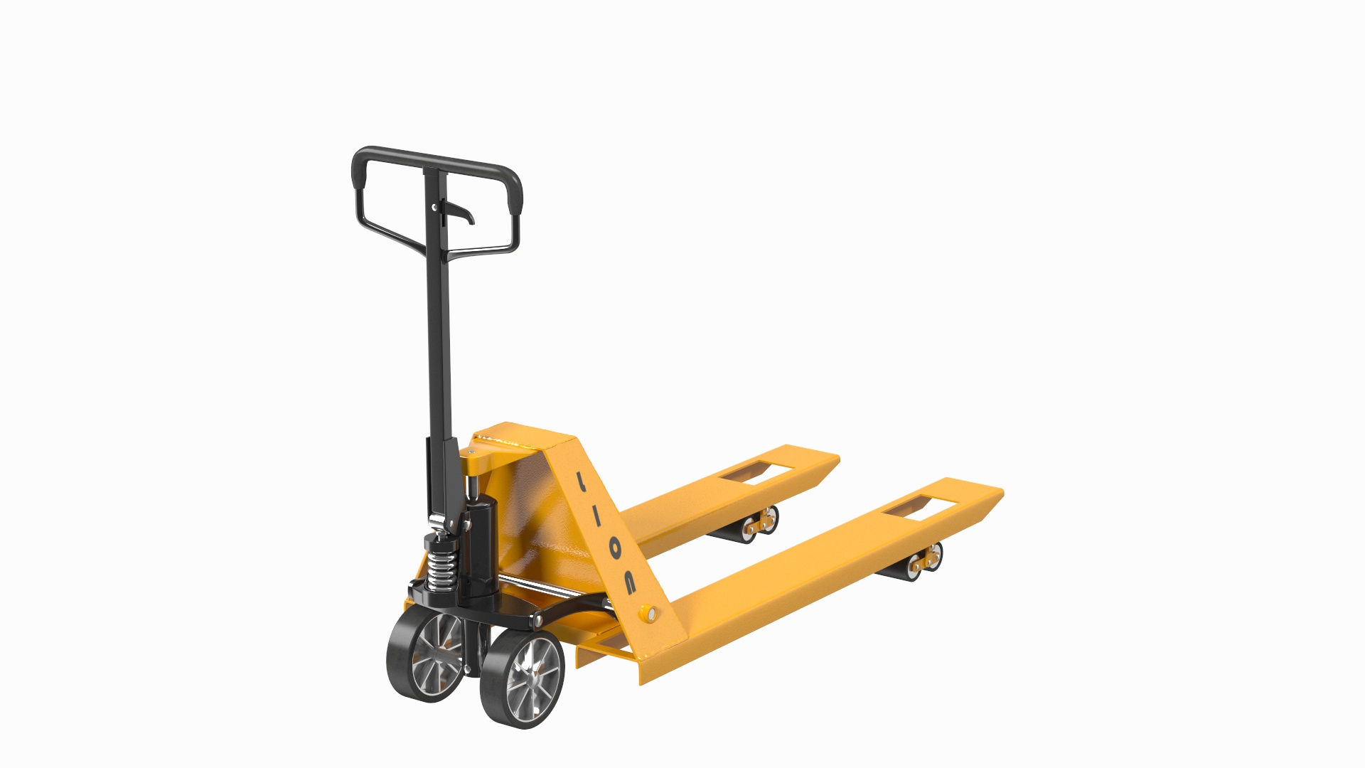 3D Industrial Standard Duty Pallet Jack Rigged - TurboSquid 2140997