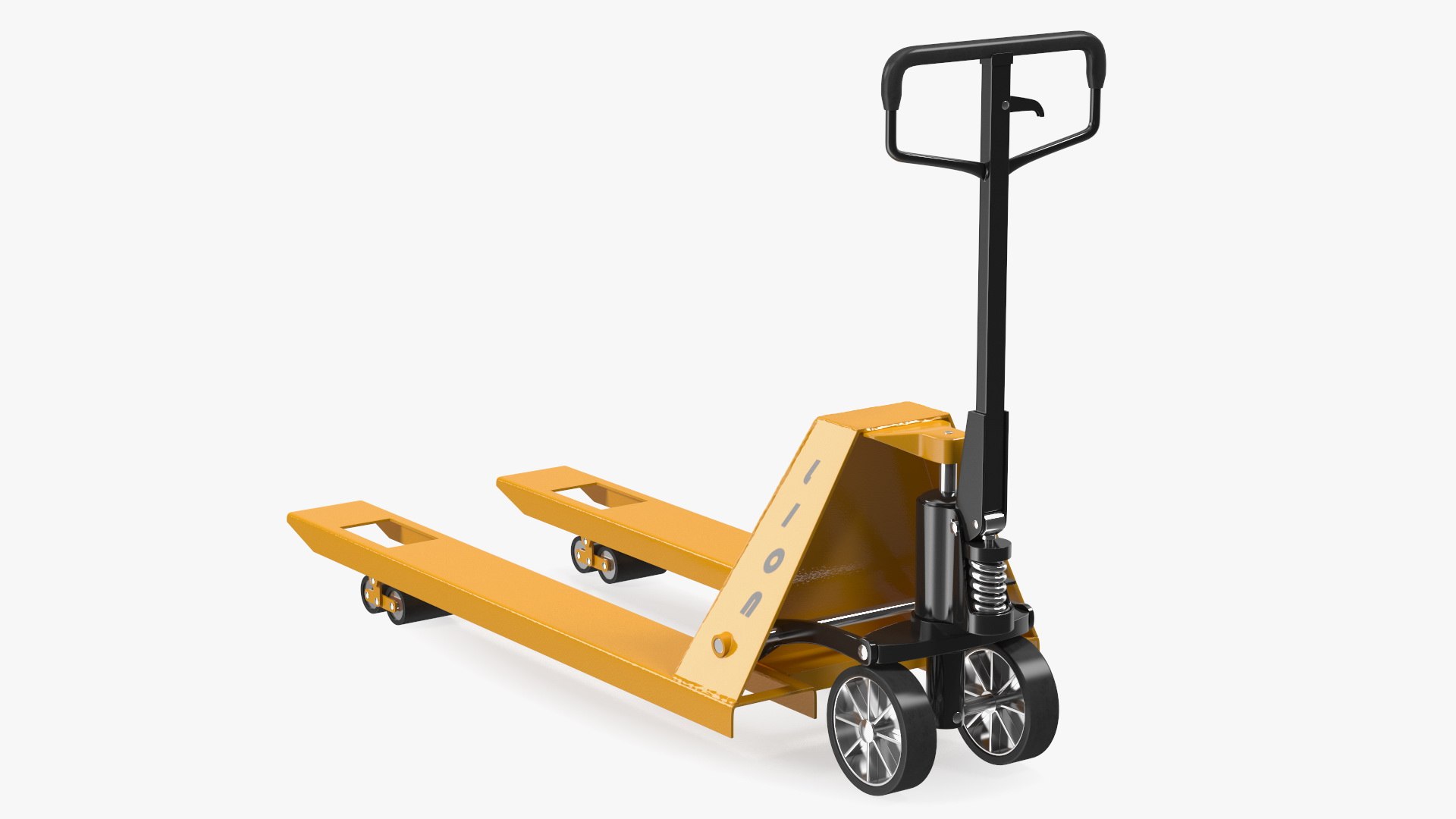 3D Industrial Standard Duty Pallet Jack Rigged - TurboSquid 2140997
