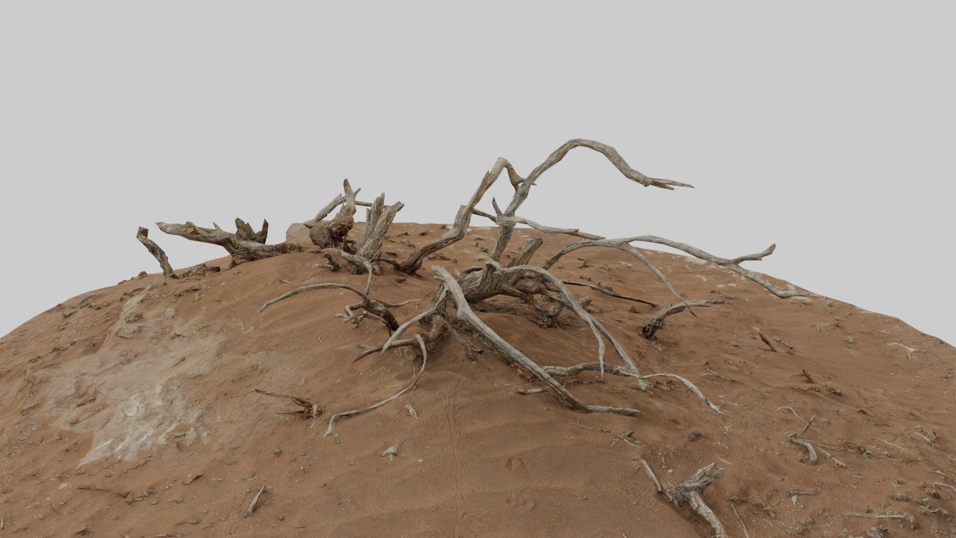 3D Dry Bush 02 - Scan - TurboSquid 2041835