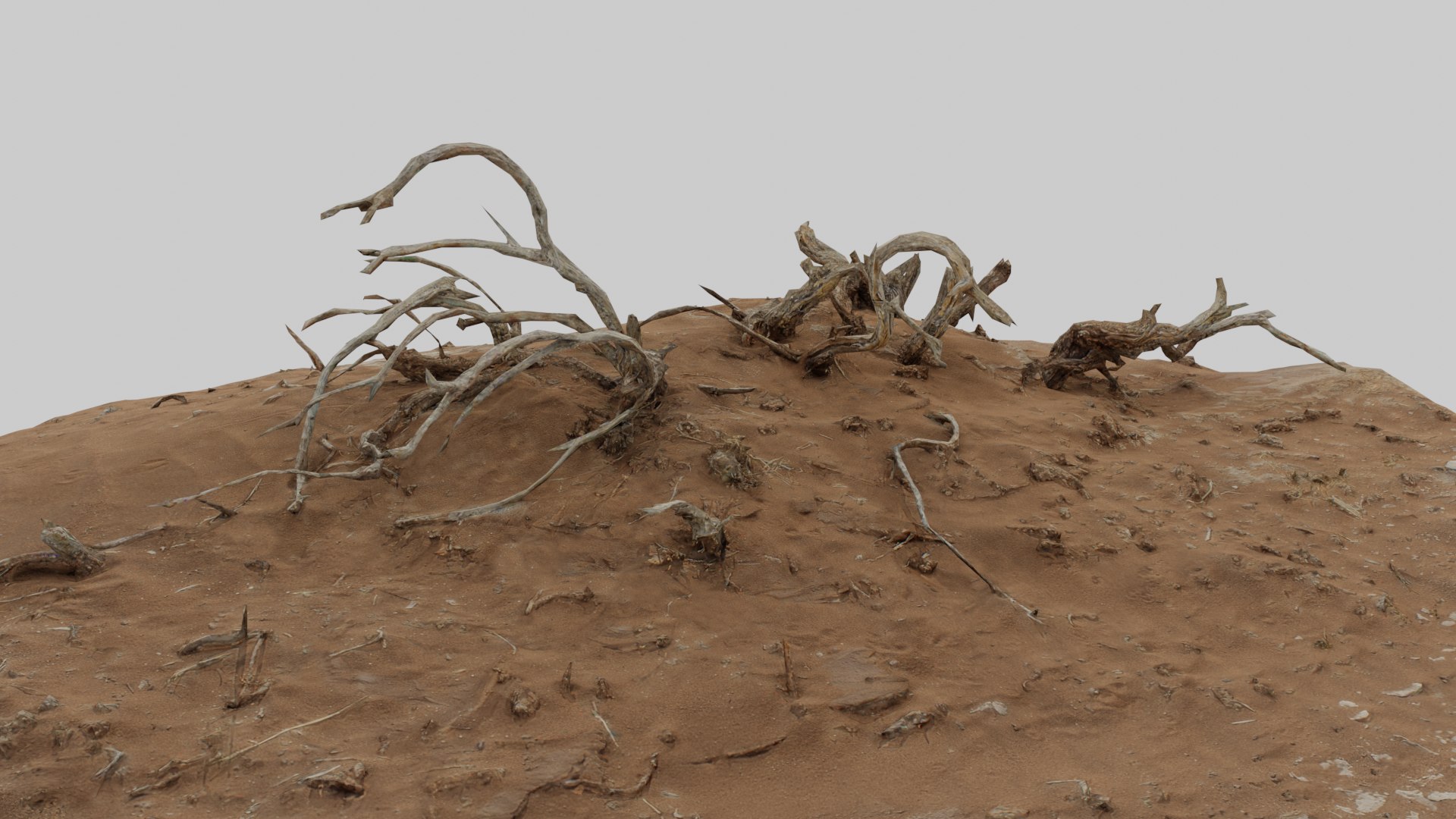 3D Dry Bush 02 - Scan - TurboSquid 2041835