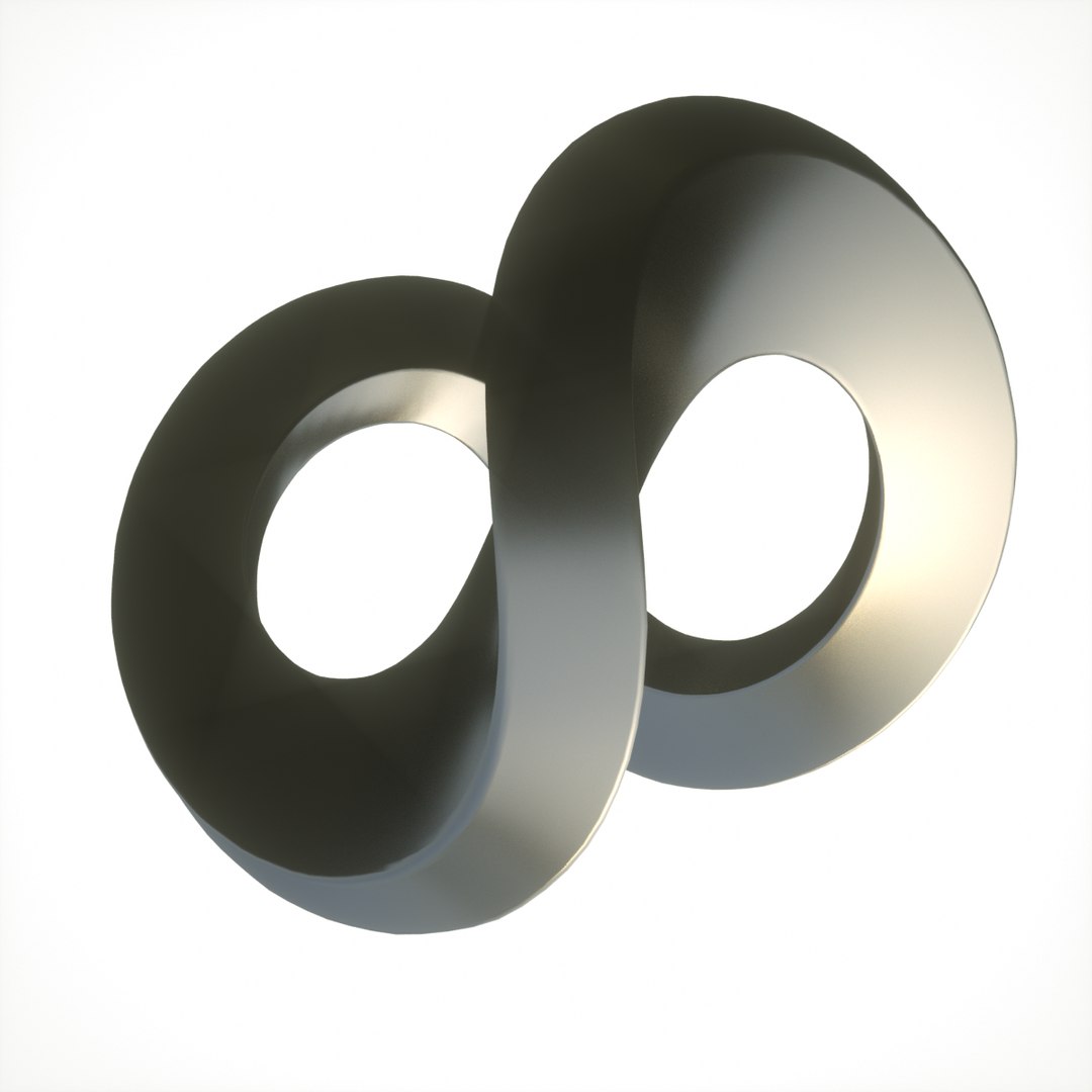 3D infinity loop abstract model - TurboSquid 1421350