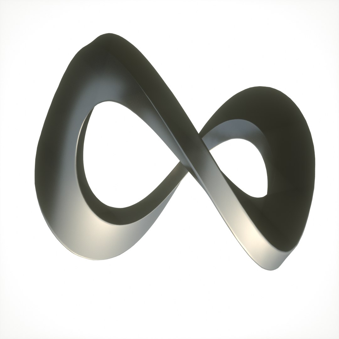 3D infinity loop abstract model - TurboSquid 1421350