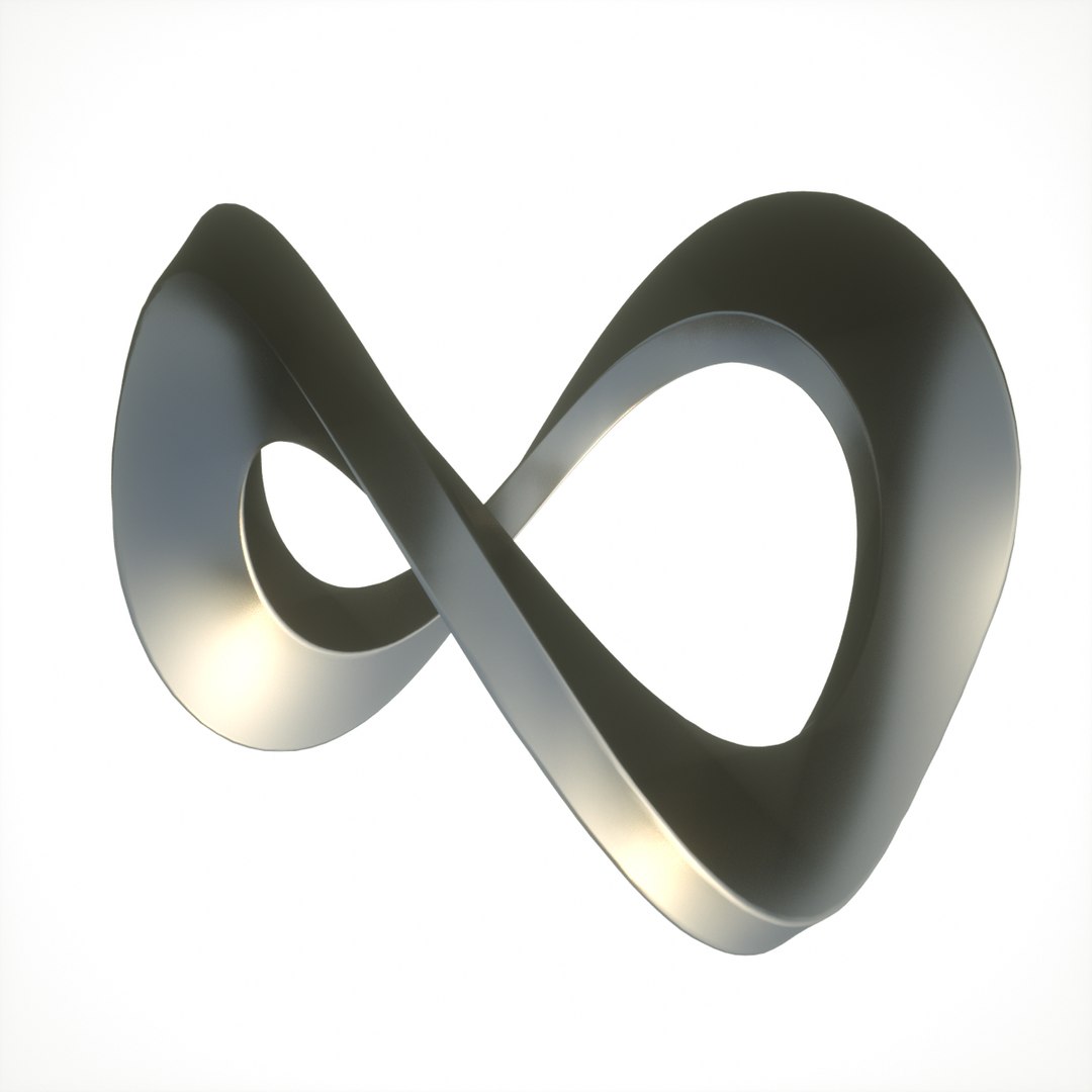 3D infinity loop abstract model - TurboSquid 1421350