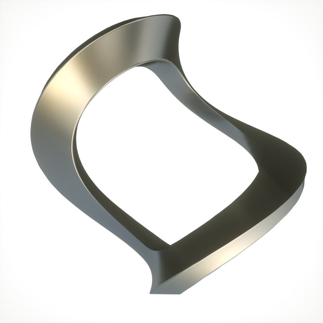 3D infinity loop abstract model - TurboSquid 1421350